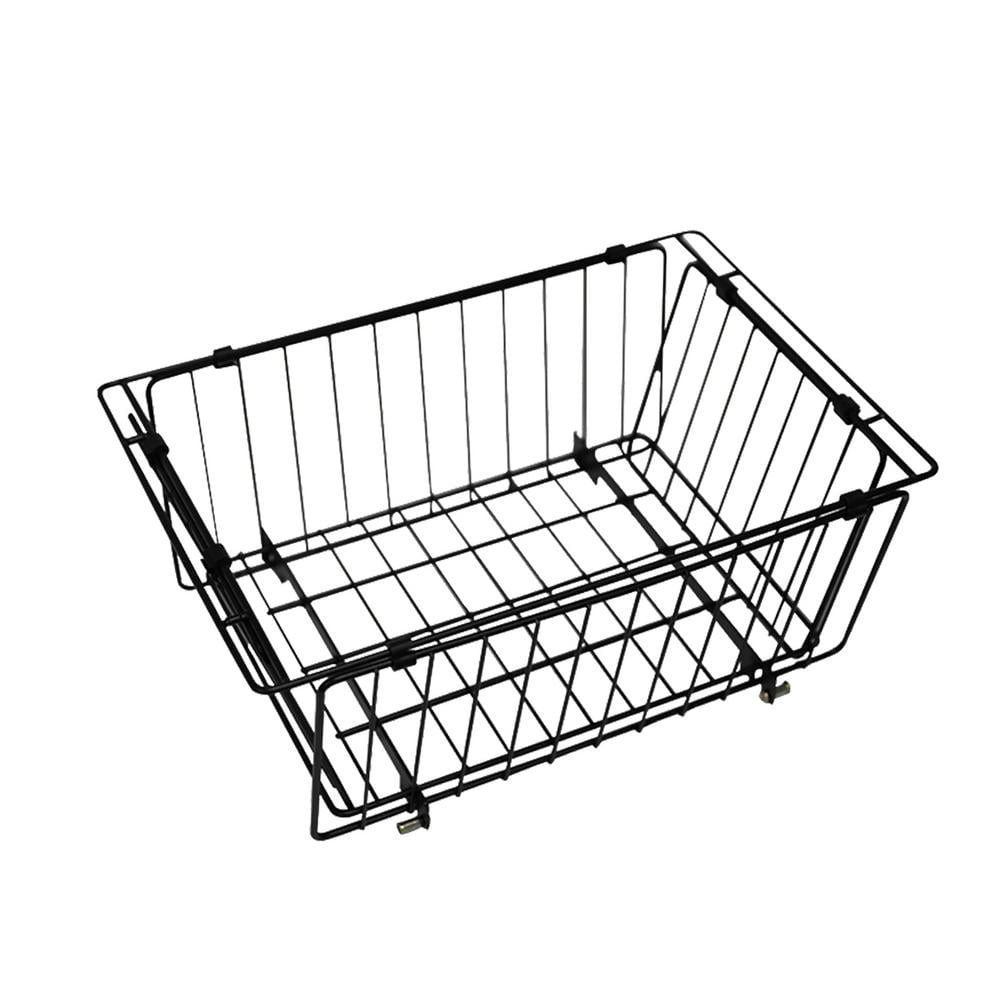 Lona Folding Wire Basket Stainless Steel Portable Storage Basket Space ...