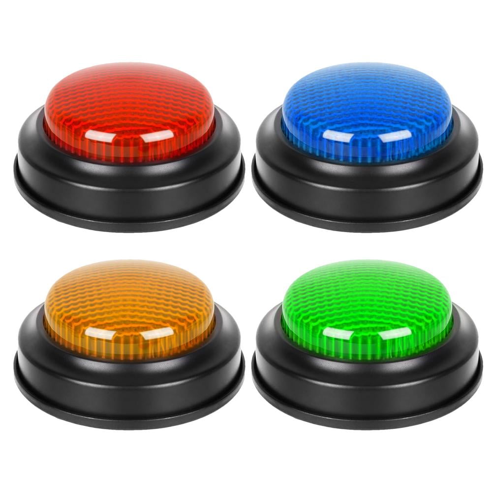 Lona Game Show Buzzers Assorted Colored Buzzers Set Of 4 Classroom ...