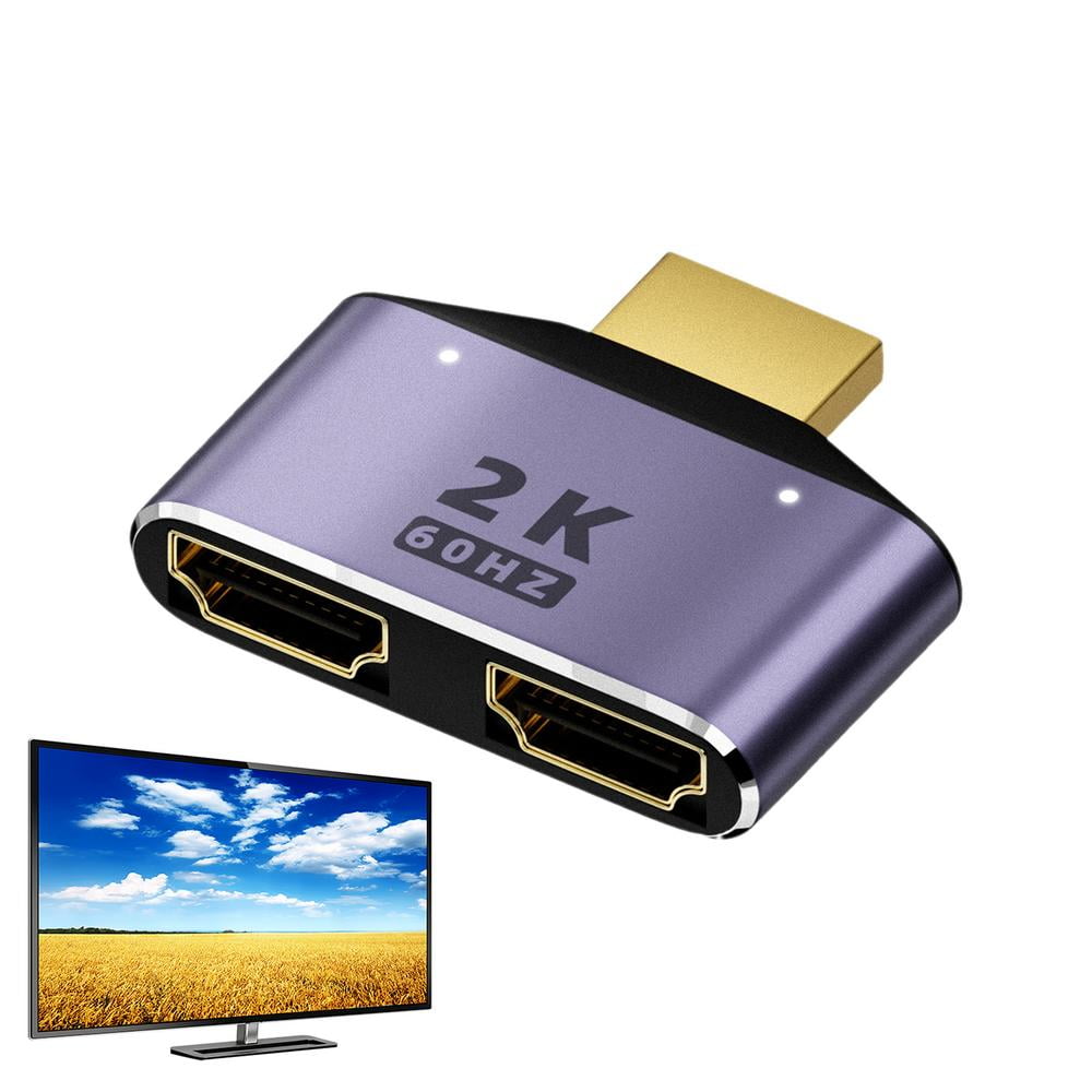 Lona HD Cable Splitter Double HD Adapter HD Cable Splitter 1 In 2 Out ...