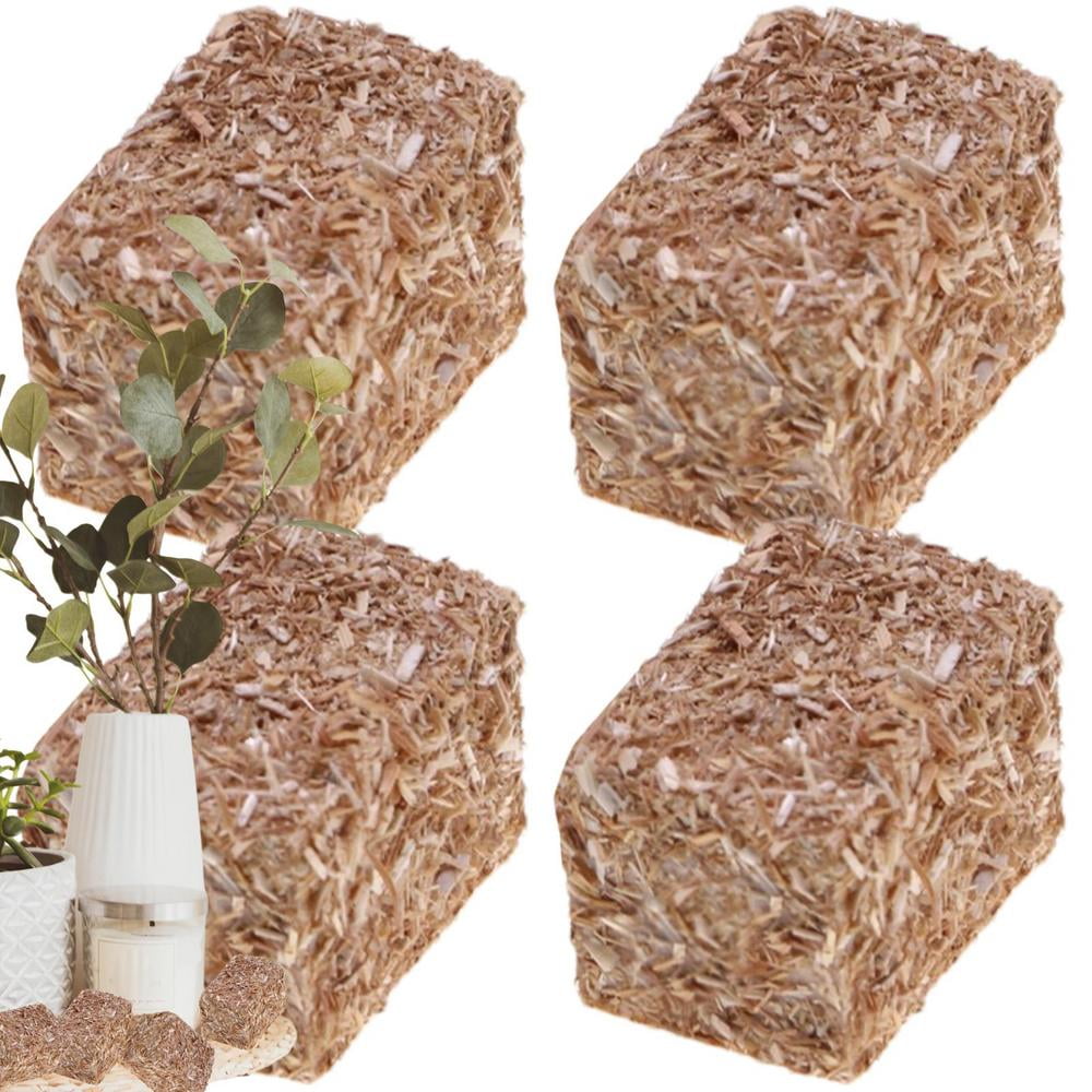 Lona Hay Bales for Decoration 4pcs Fake Straw Hay Bales Decorative ...