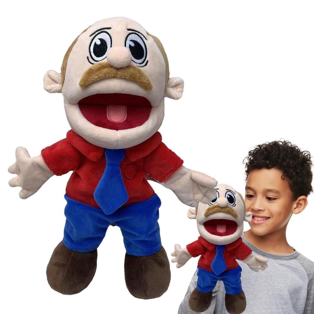 Lona Jeffy’s Mom/Dad/Penelope Hand Puppet | Fun Puppet Plushie With ...