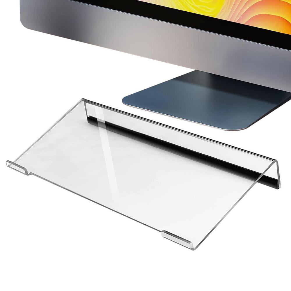 Lona Keyboard Riser Stand Acrylic PC Keyboard Lift Clear Display Tray ...