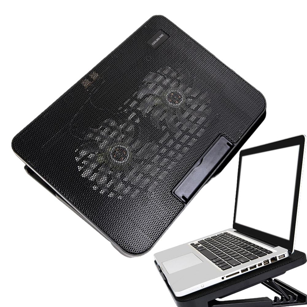 Lona Laptop Stand with Fan 15.6inch Silent Laptop Cooling Holder Stable ...