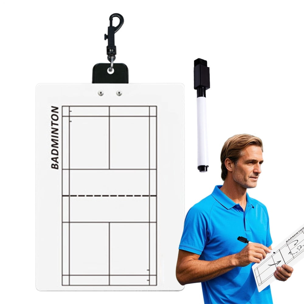 Lona Pickleball Clipboard Badminton White Board for Coaches Double ...
