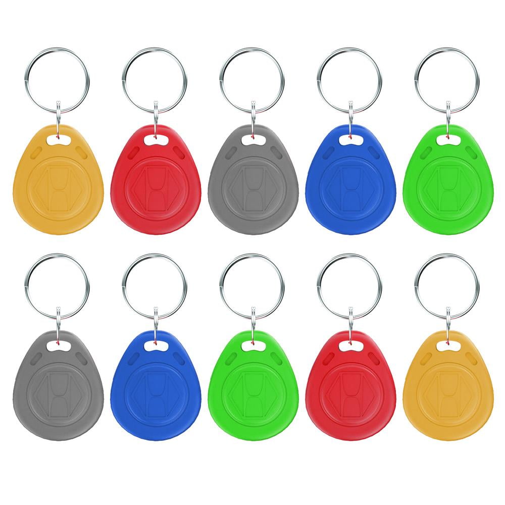 Lona Proximity Key Fob 125KHz Fob Tag For RFID 10pcs Waterproof Read ...