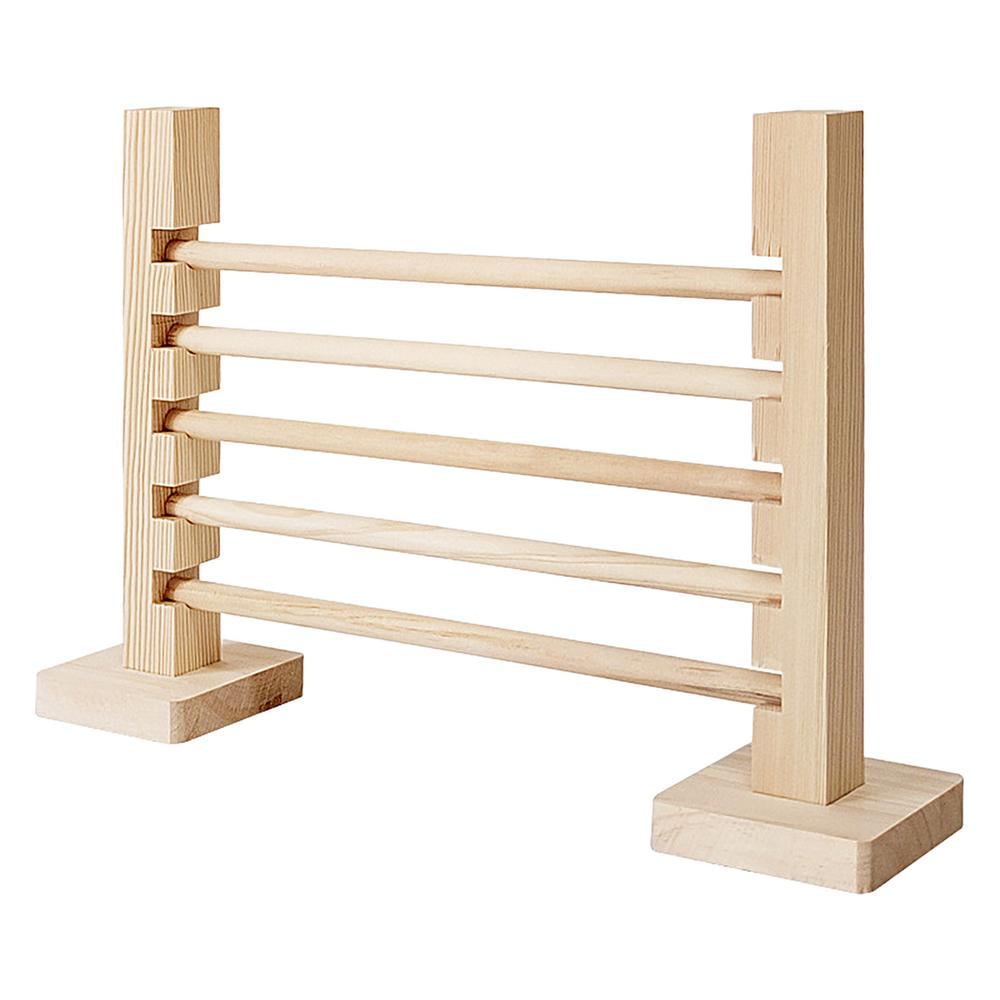 Lona Rabbit Jump Toys Natural Wood Obstacle Bar Game for Rabbits Easy ...