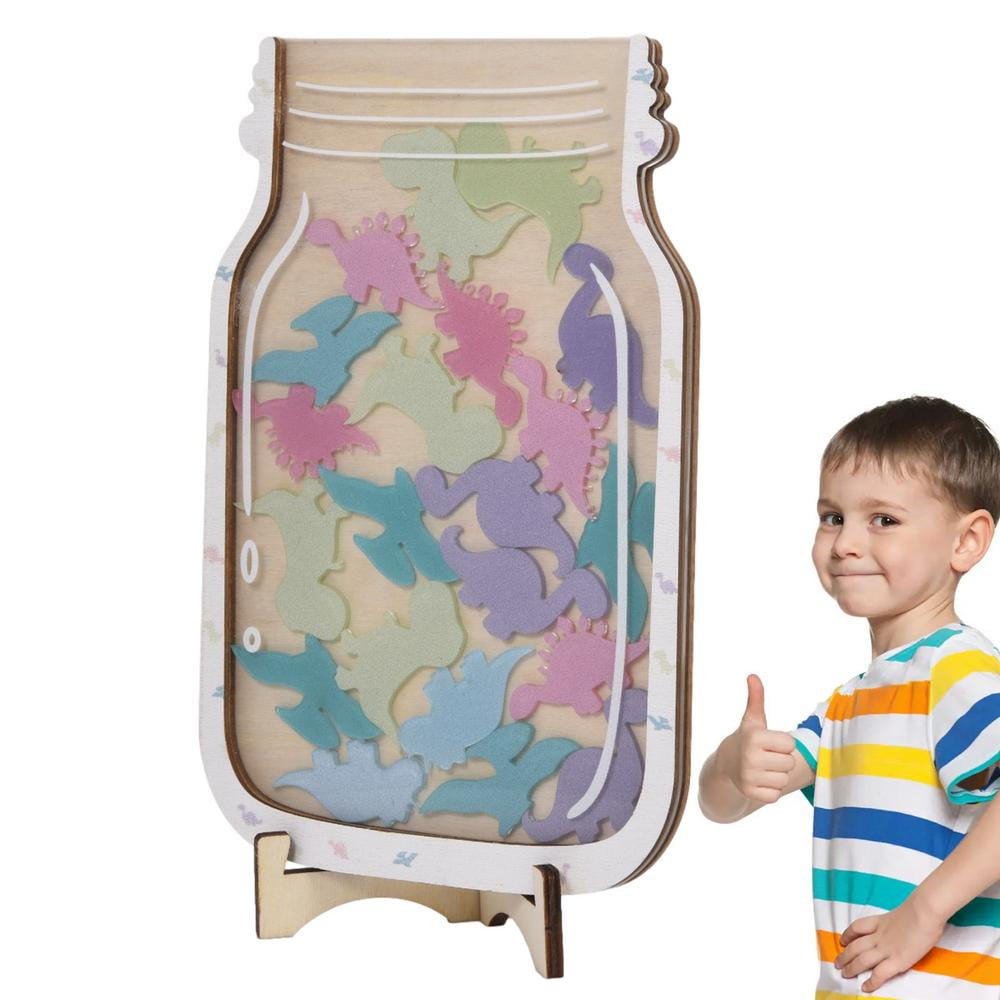 Lona Reward Jars for Kids Star and Dinosaur Bulletin Board Chart 25pcs ...