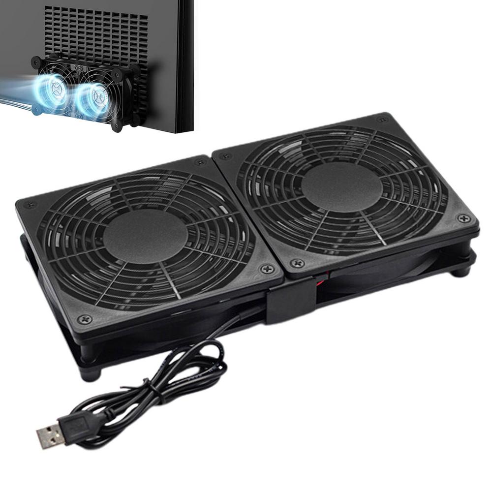 Lona Router Cooling Fan Computer Fan Portable PC Cooling Fan USB ...