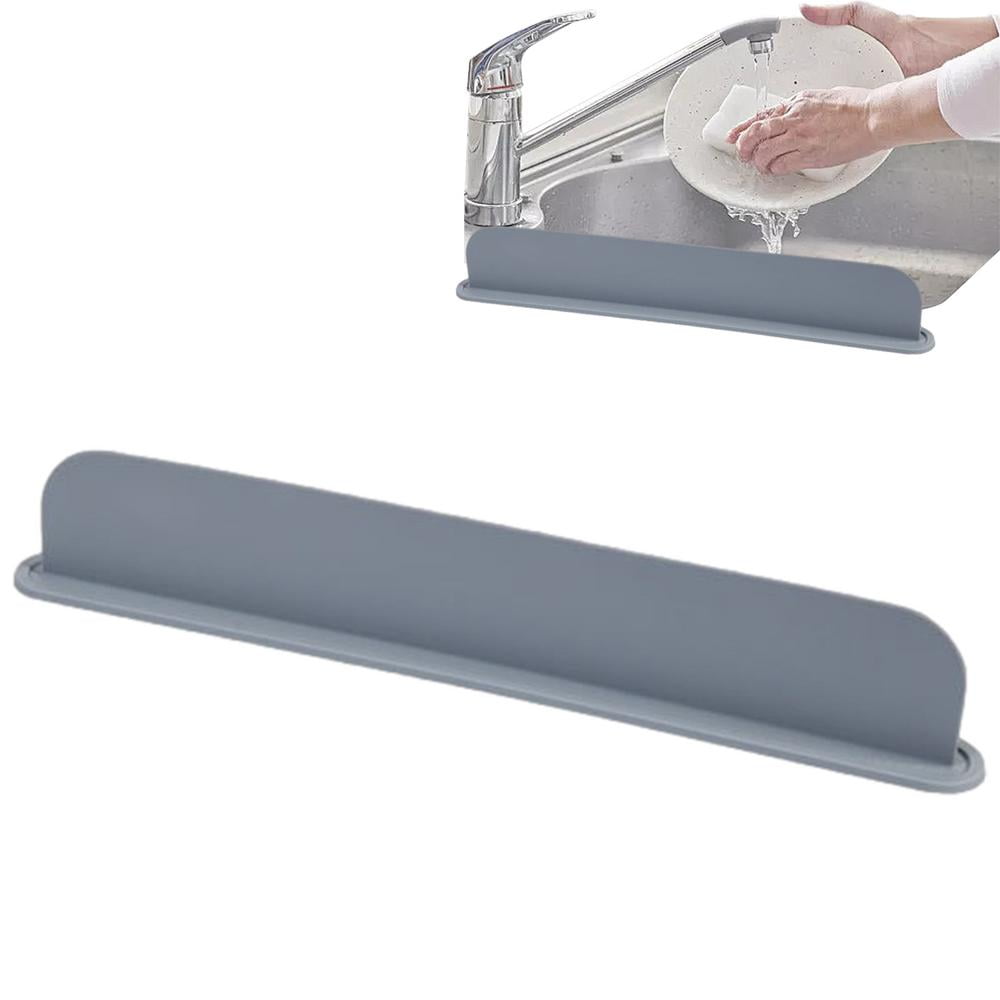 Lona Silicone Water Splash Guard Silicone Backsplash Sink Splash Guard ...