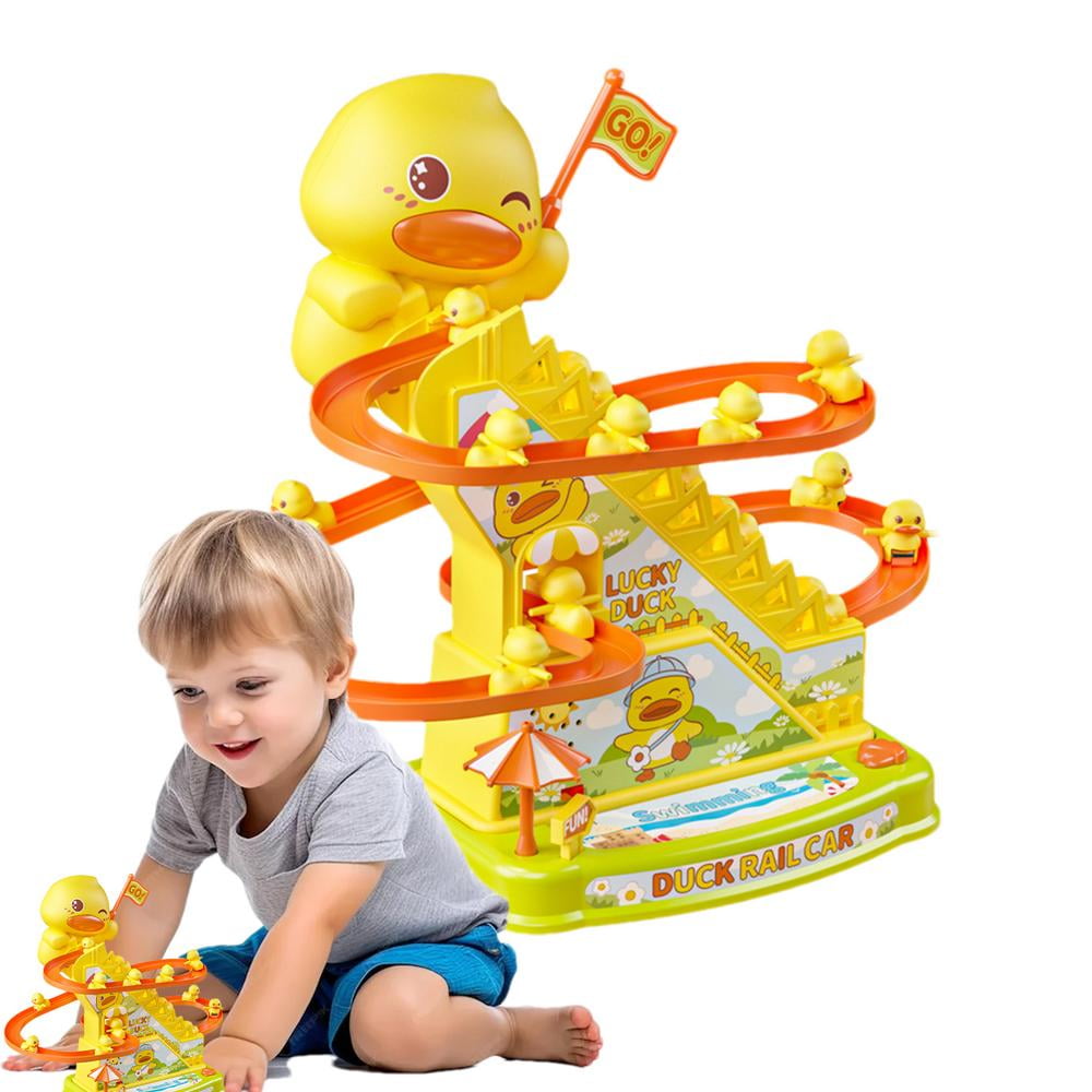 Lona Stair Climbing Ducks Electric Duck Climbing Stairs Tracks Slide ...