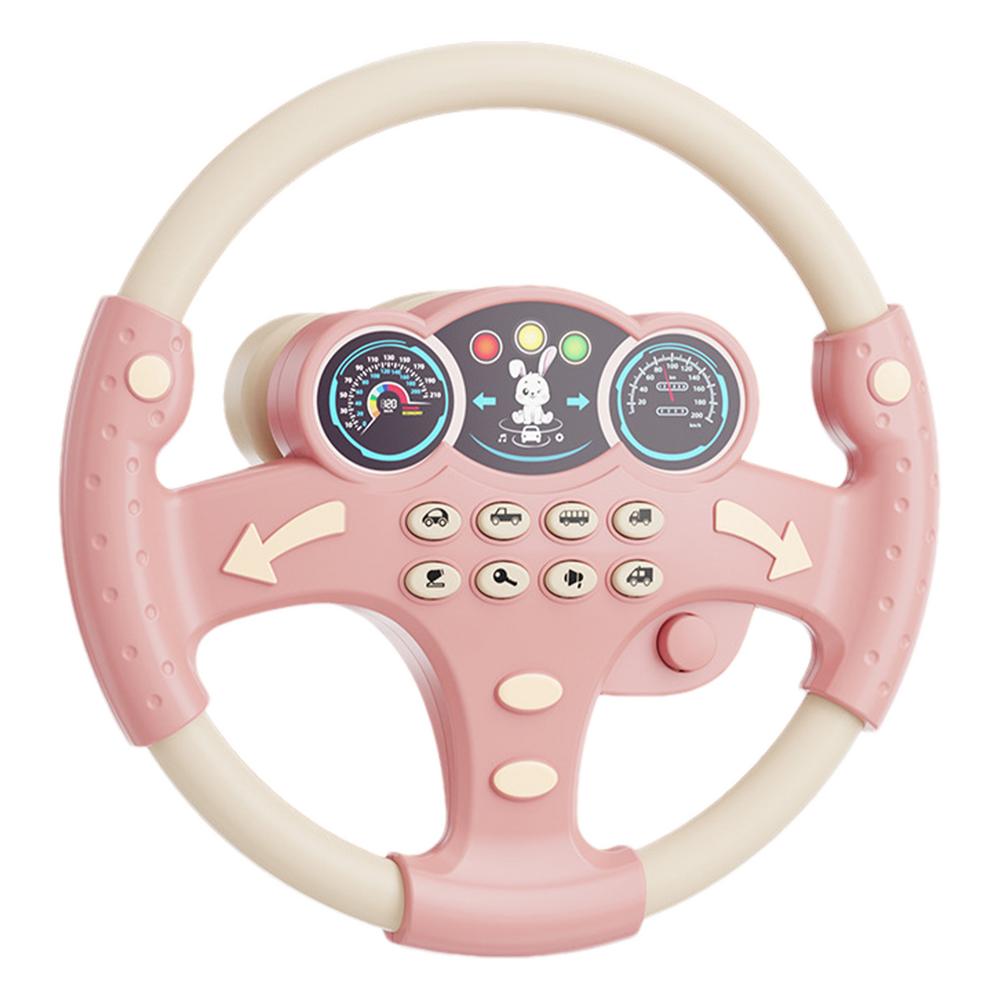 Lona Steering Wheel Toy Driving Wheel Toy with Music Pretend Play ...