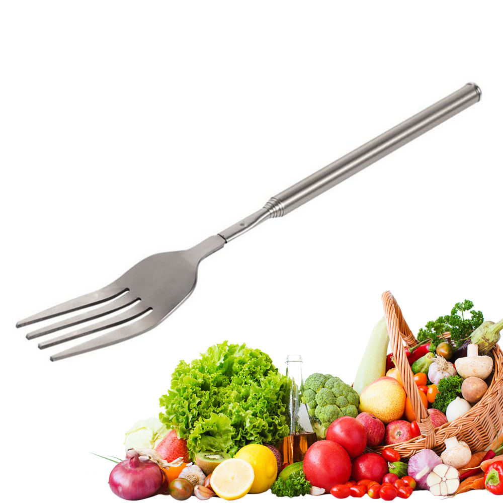 Lona Telescopic Fork Compact Telescopic Barbecue Forks Easy to Carry ...