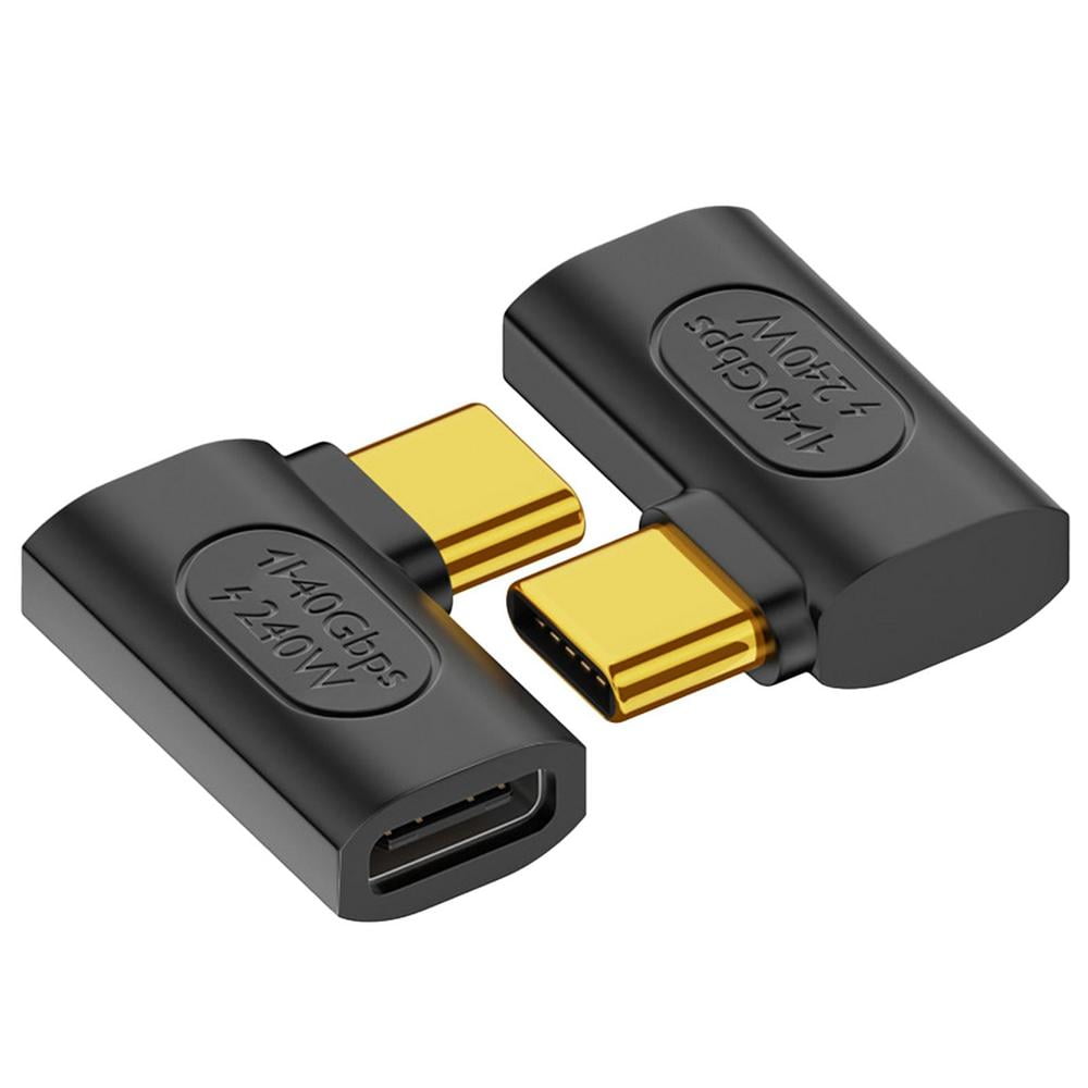 Lona Type C Angle Adapter Type-C Adapter for 8K High Definition Fast ...
