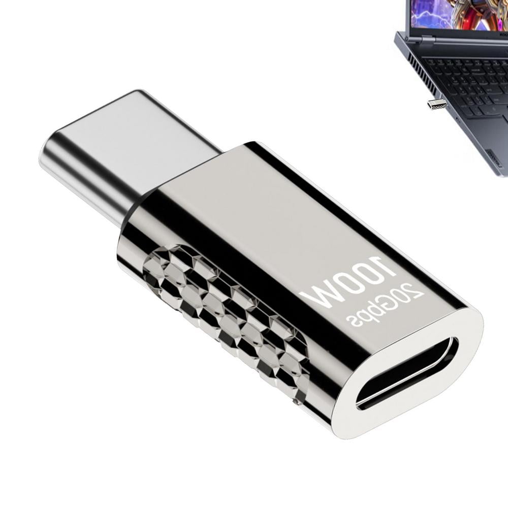 Lona USB C Adapter Type C Male To Female 100W 20Gbps USB C To C ...