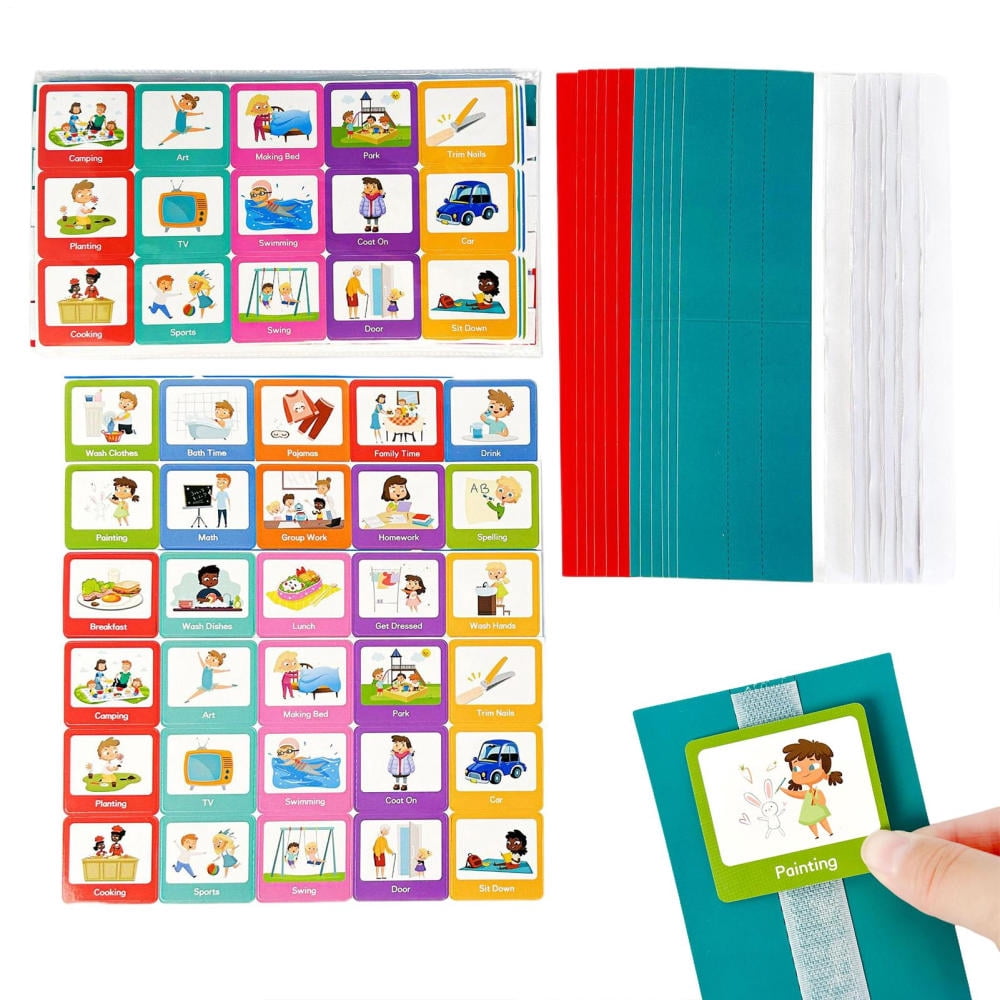 Lona Visual Schedule For Kids Chore Chart Bedtime Routine Chart 60 ...