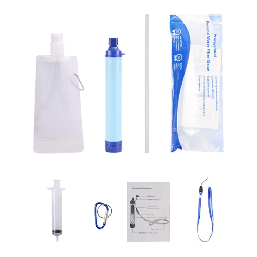 Lona Water Purifier Straw Portable Water Filter System Outdoor Portable ...