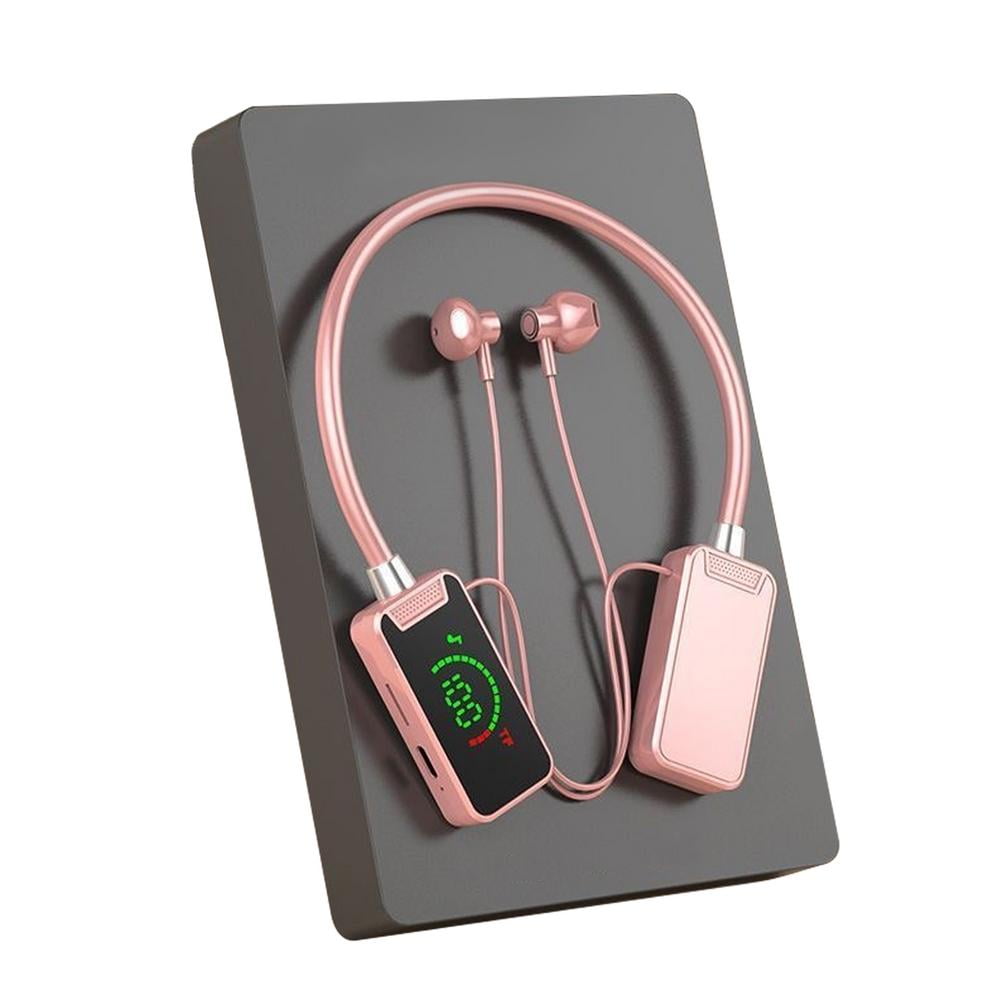 Lona Wireless Neck Headphones Neck Sound Card Headphones Portable ...
