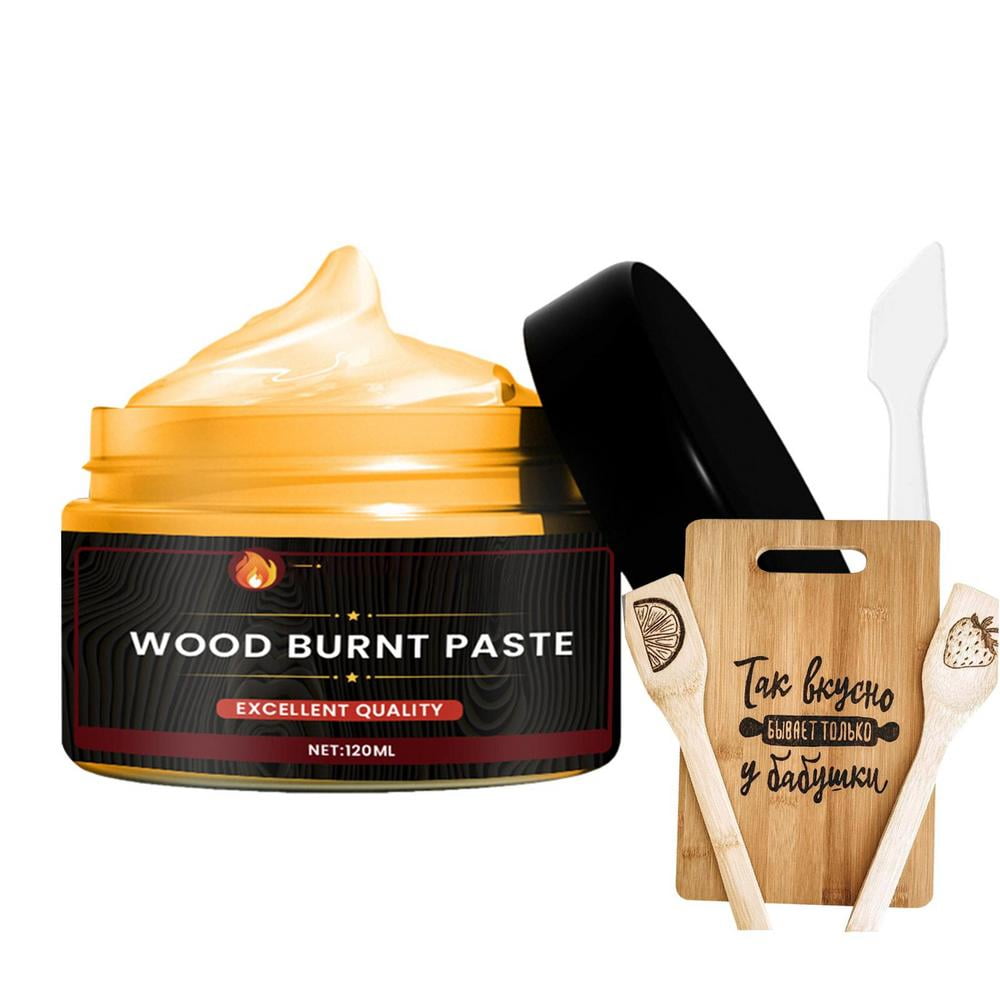 Lona Wood Burning Gel Heat Activated Easy-to-Apply Burn Paste ...