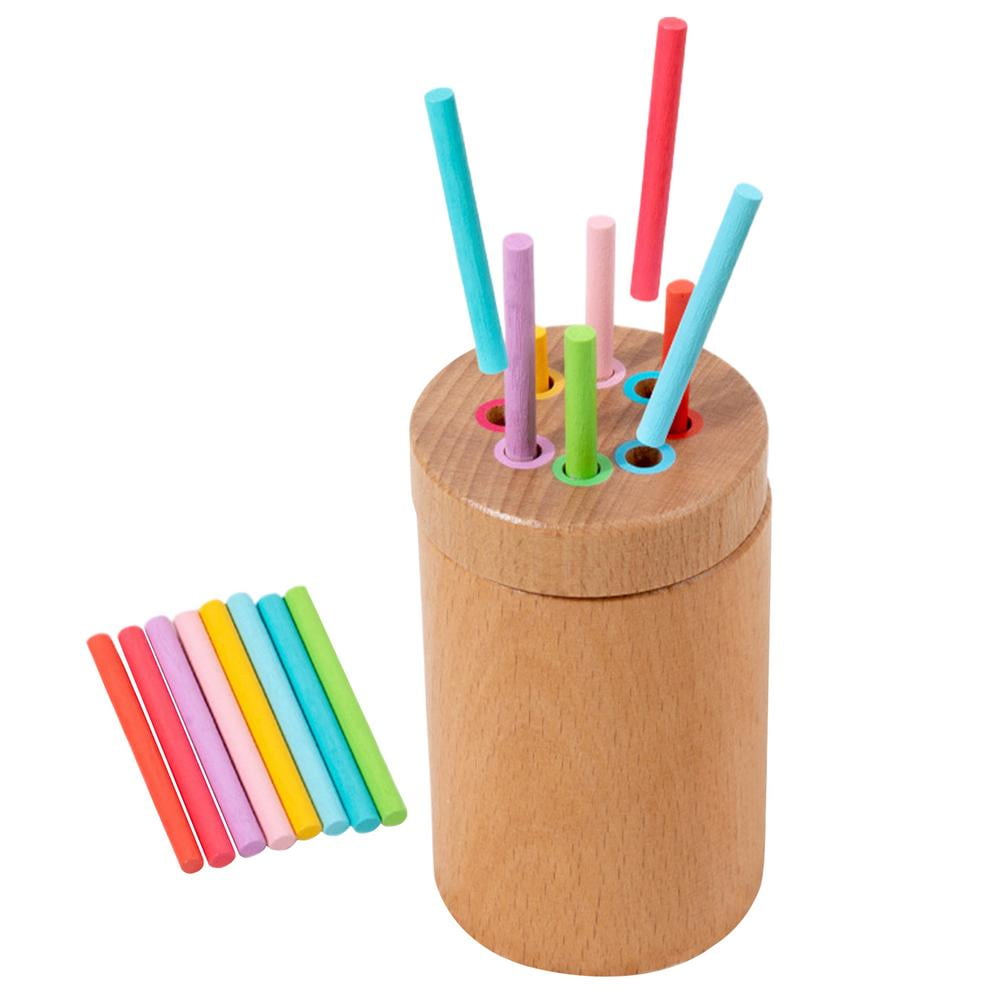 Lona Wooden Sorting Toy Color Sorting Preschool Learning Activities ...