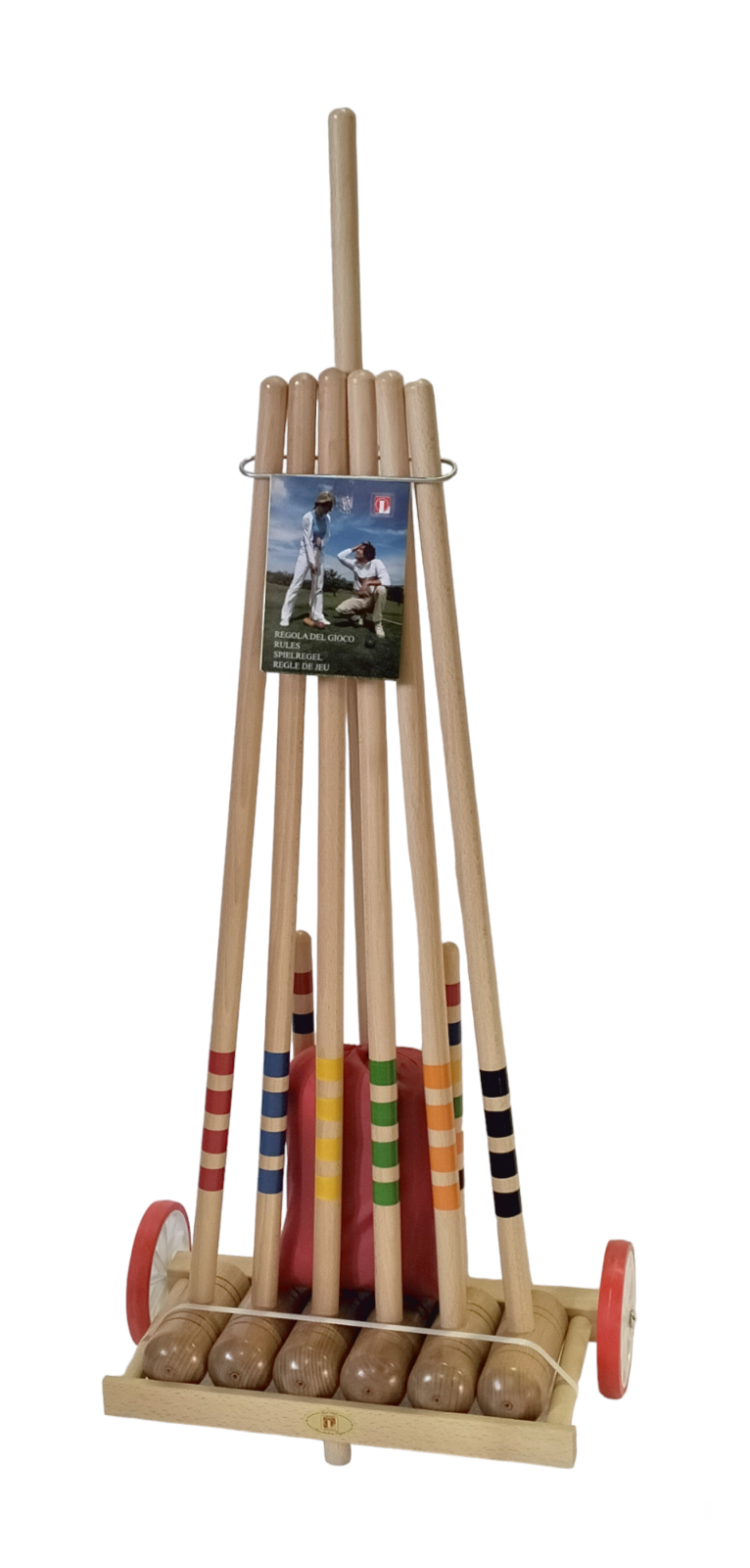 Londero 6 Player Croquet Set with Trolley - 10-10606 - Walmart.com