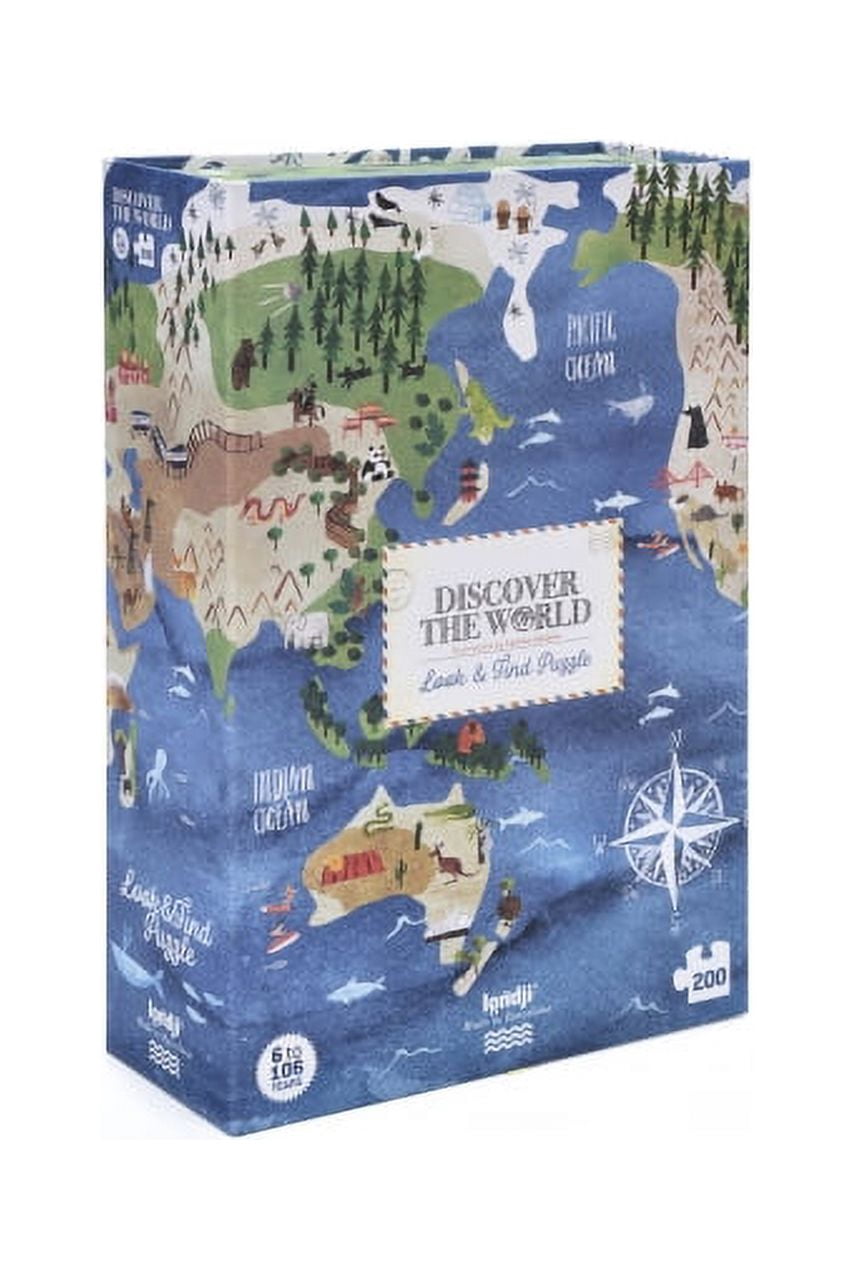 Londji Discover the World Look and Find Puzzle - Walmart.com