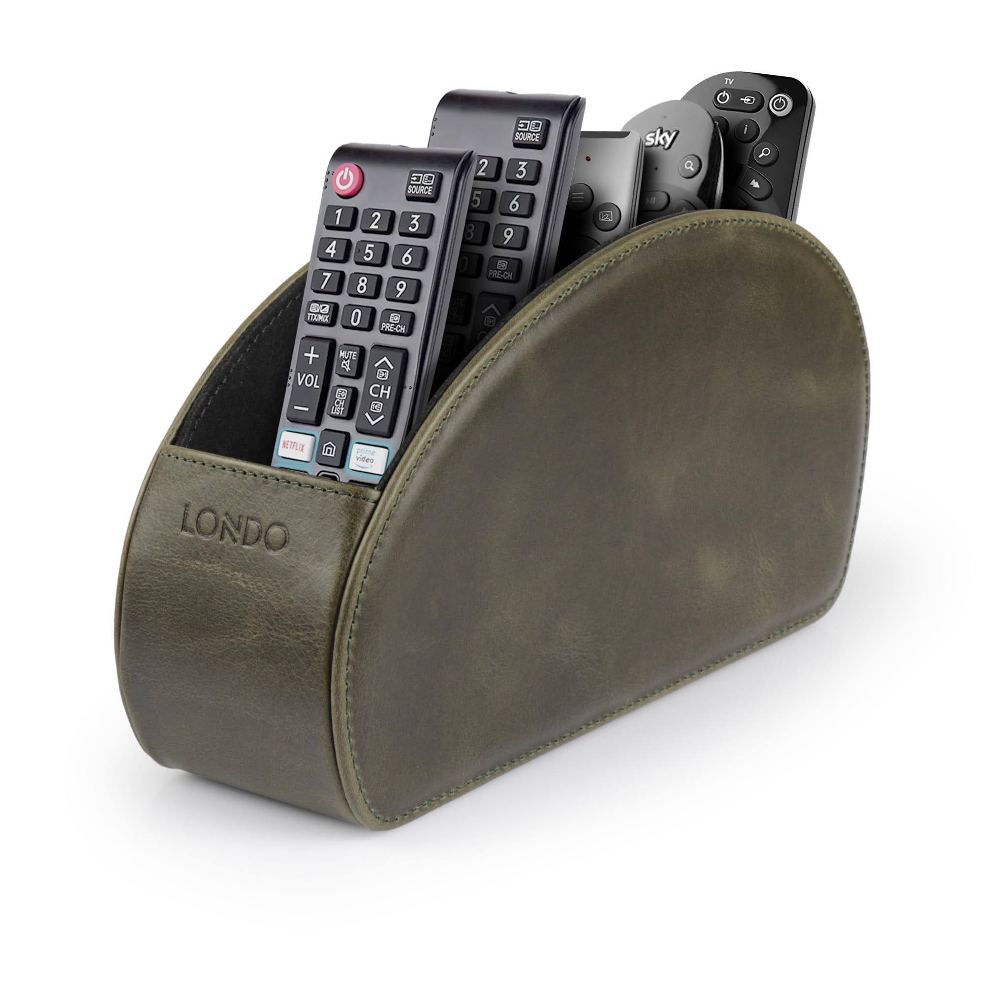 Londo Remote Controller Holder Organizer Store DVD Blu-ray TV Roku or ...