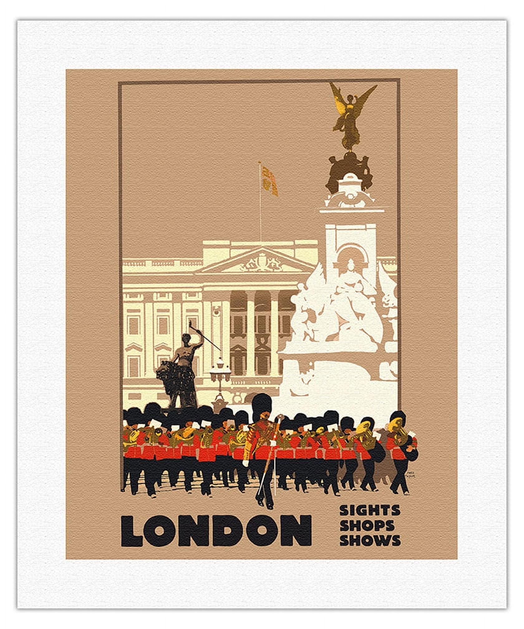 London - British Regimental Band at Buckingham Palace - Victoria ...