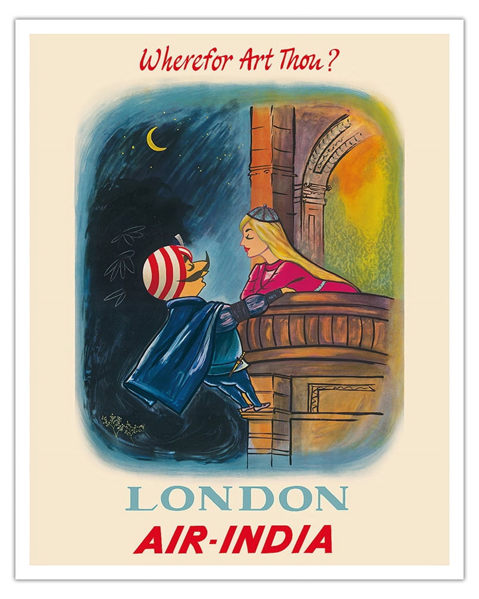 London England - Wherefor Art Thou? - Maharajah Mascot Romeo - Air ...