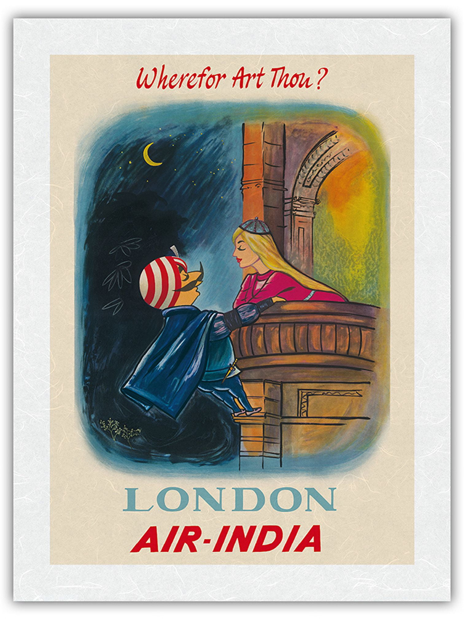 London England - Wherefor Art Thou? - Maharajah Mascot Romeo - Air ...