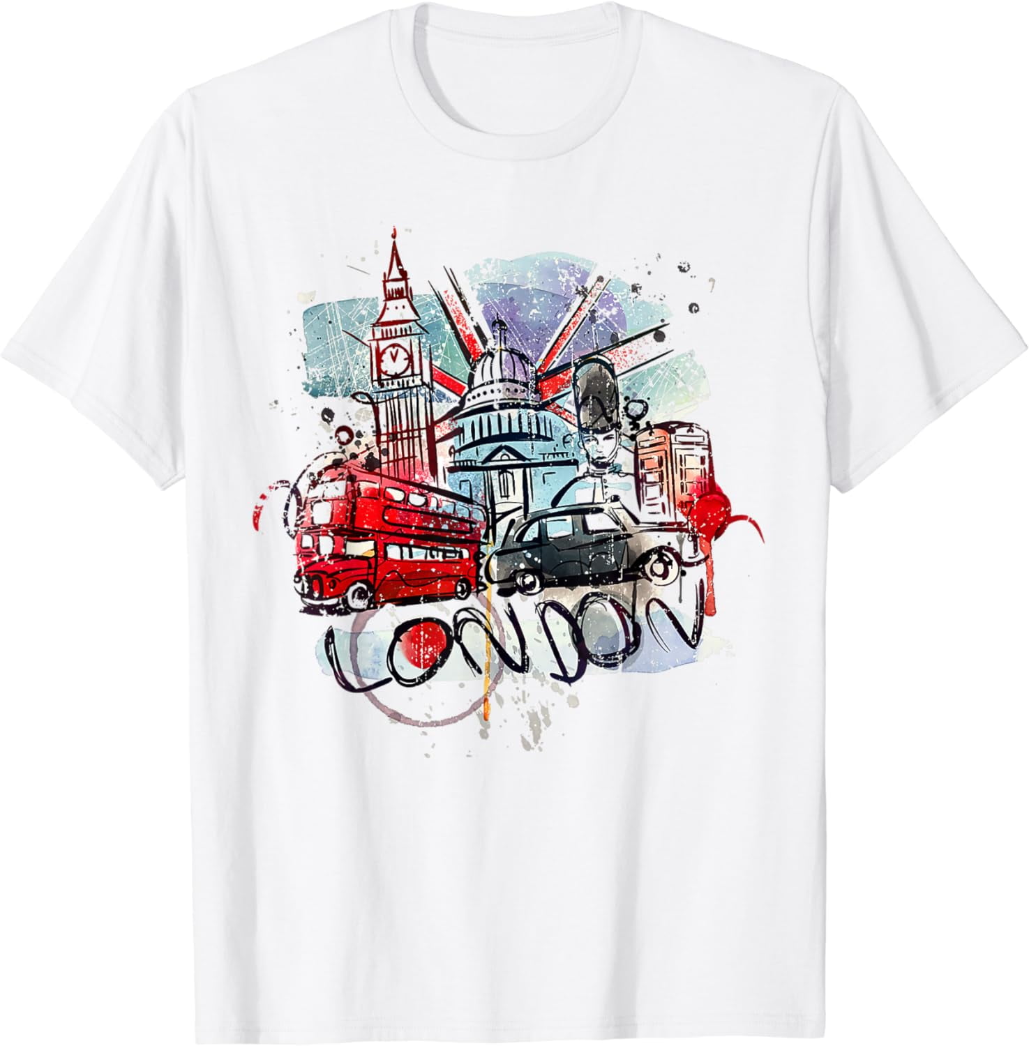London England big ben British UK United Kingdom Souvenir T-Shirt ...