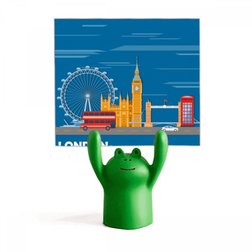 London Eye Double-Decker Buses Graffiti Memo Holder Cartoon Animal Frog ...