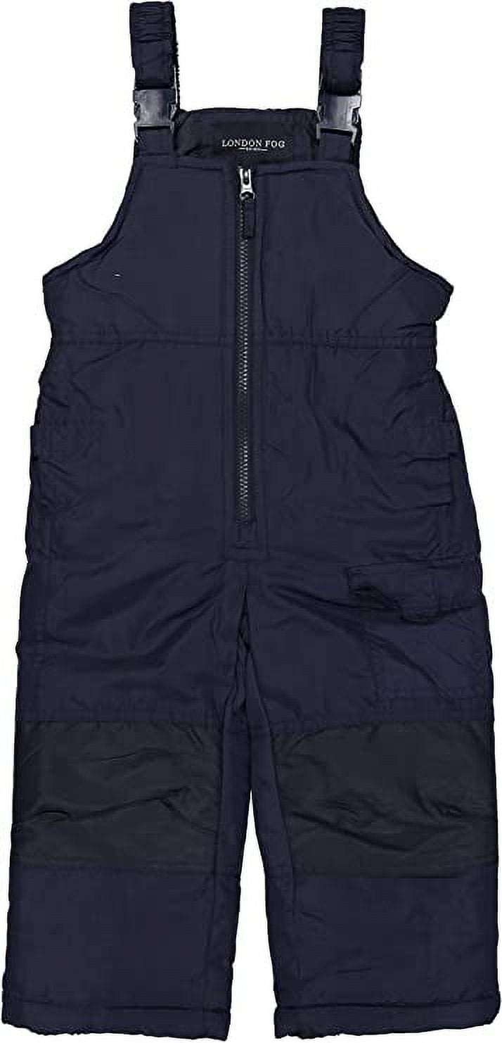 London Fog Youth Kids Classic Heavyweight Snow Bib Ski Pant (Little ...