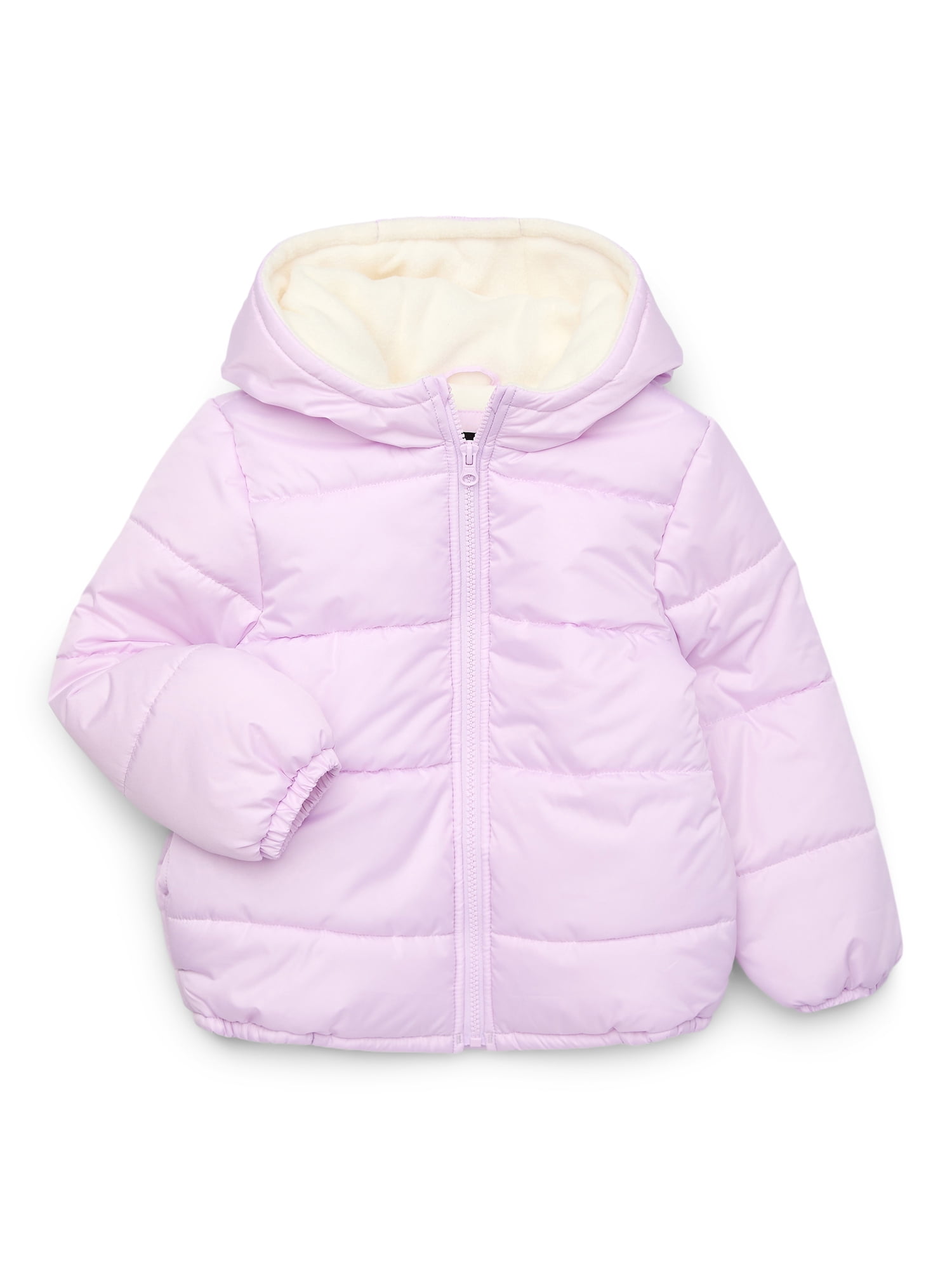 London Fog Girls’ Puffer Coat with Hood, Sizes 4-16 - Walmart.com