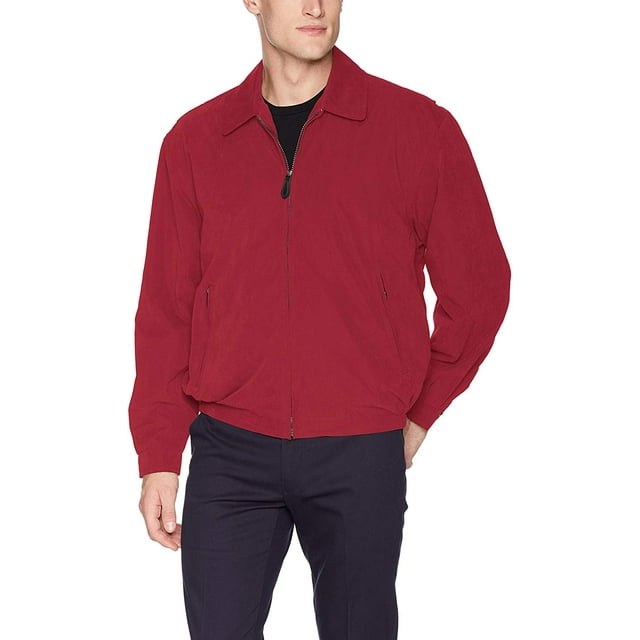 London Fog Men's Auburn Zip-Front Golf Jacket, Red, XXL - Walmart.com
