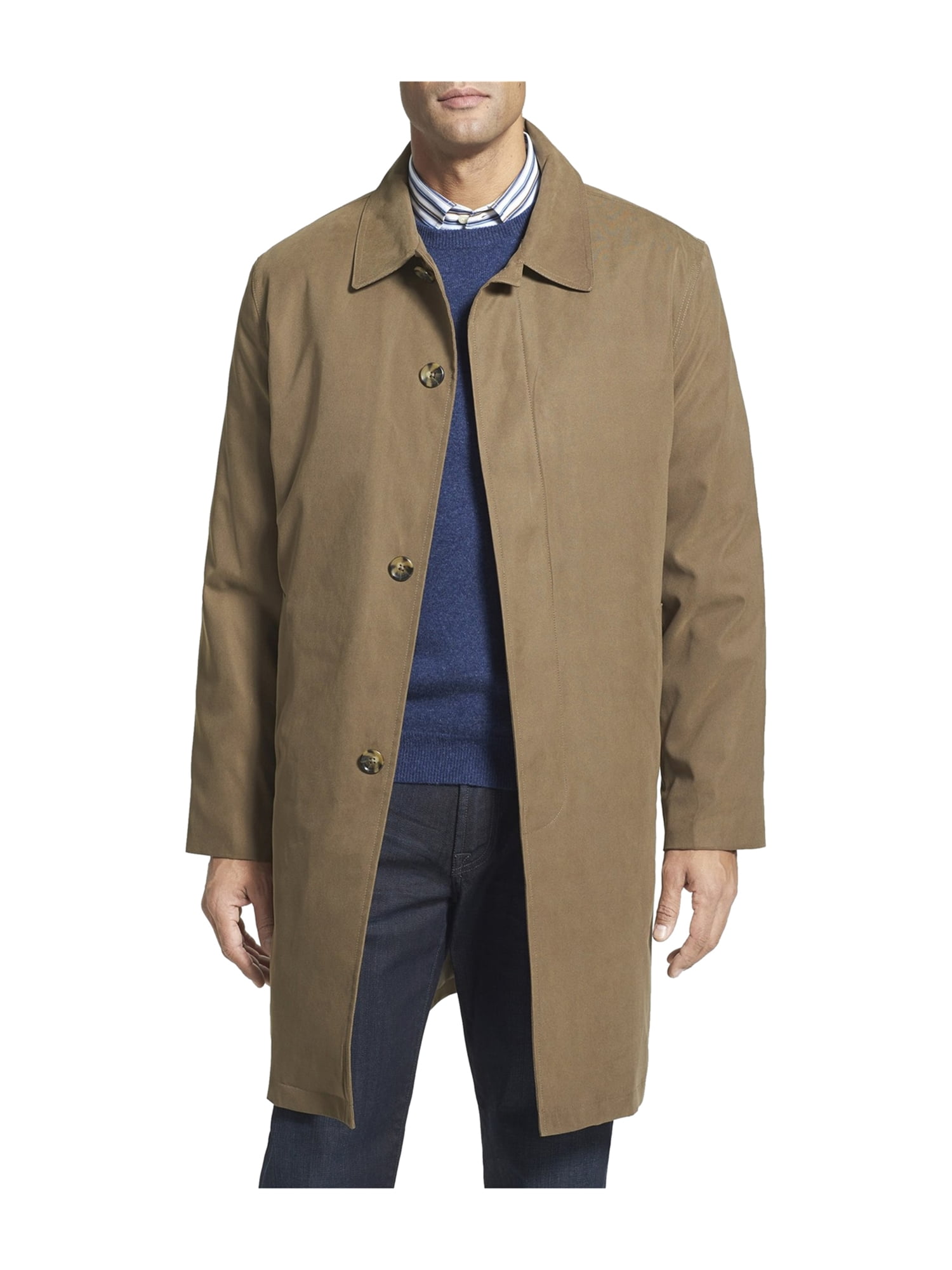 London Fog Men's Durham Rain Coat, British Khaki, 46 Regular - Walmart.com