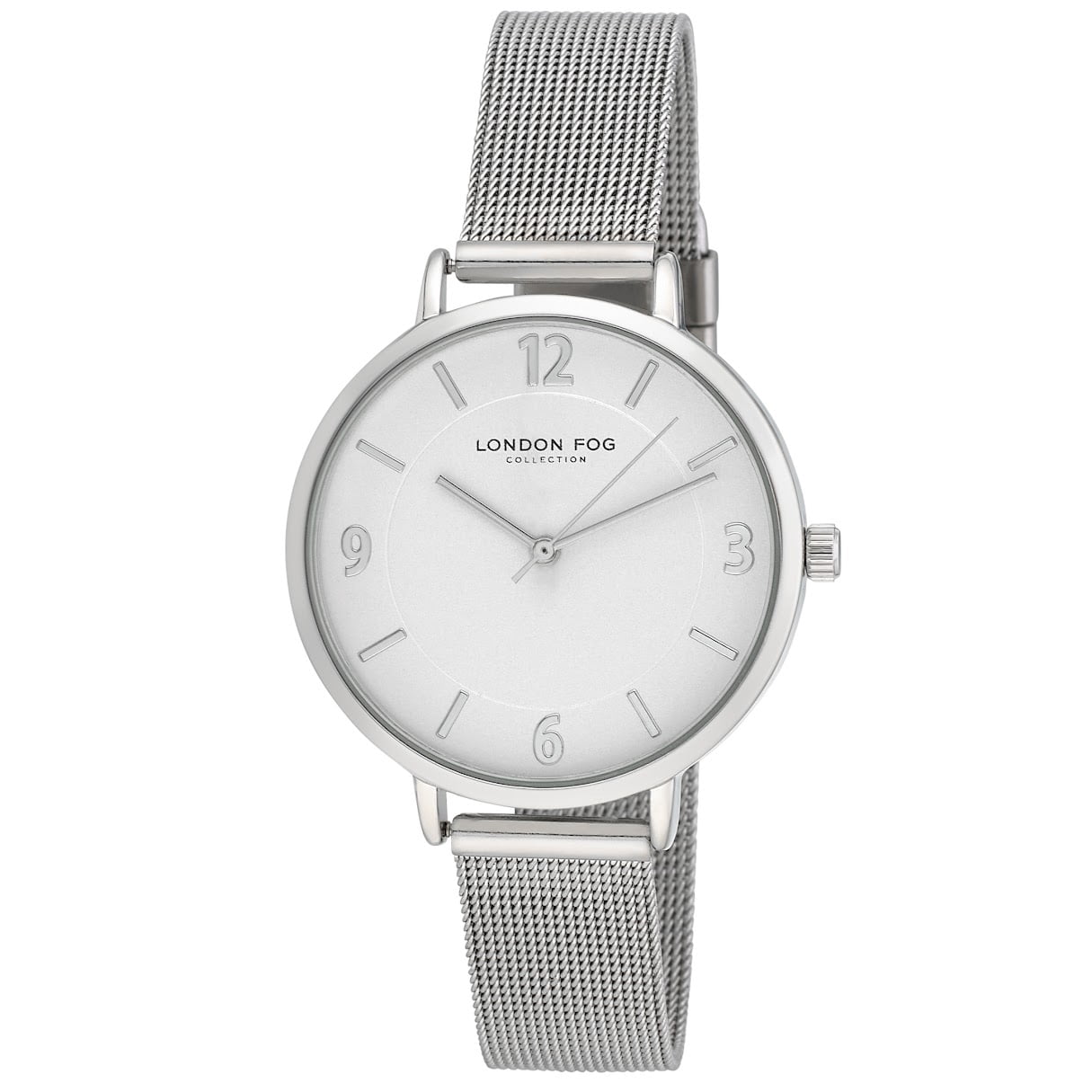 London Fog Regent Silver Mesh Watch - Walmart.com