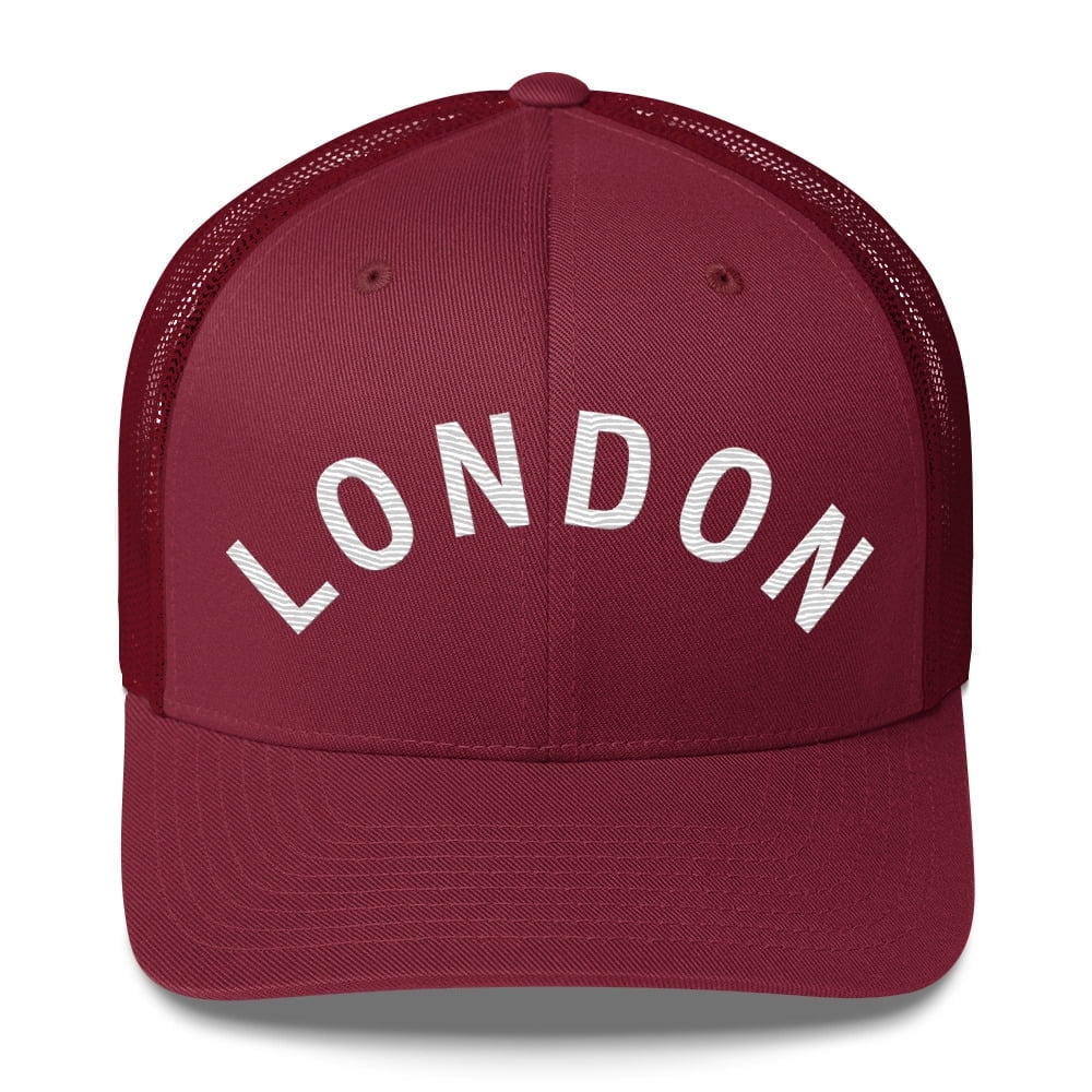 London Hat, Embroidered Trucker Hat Unisex Structured Hat, London Merch ...