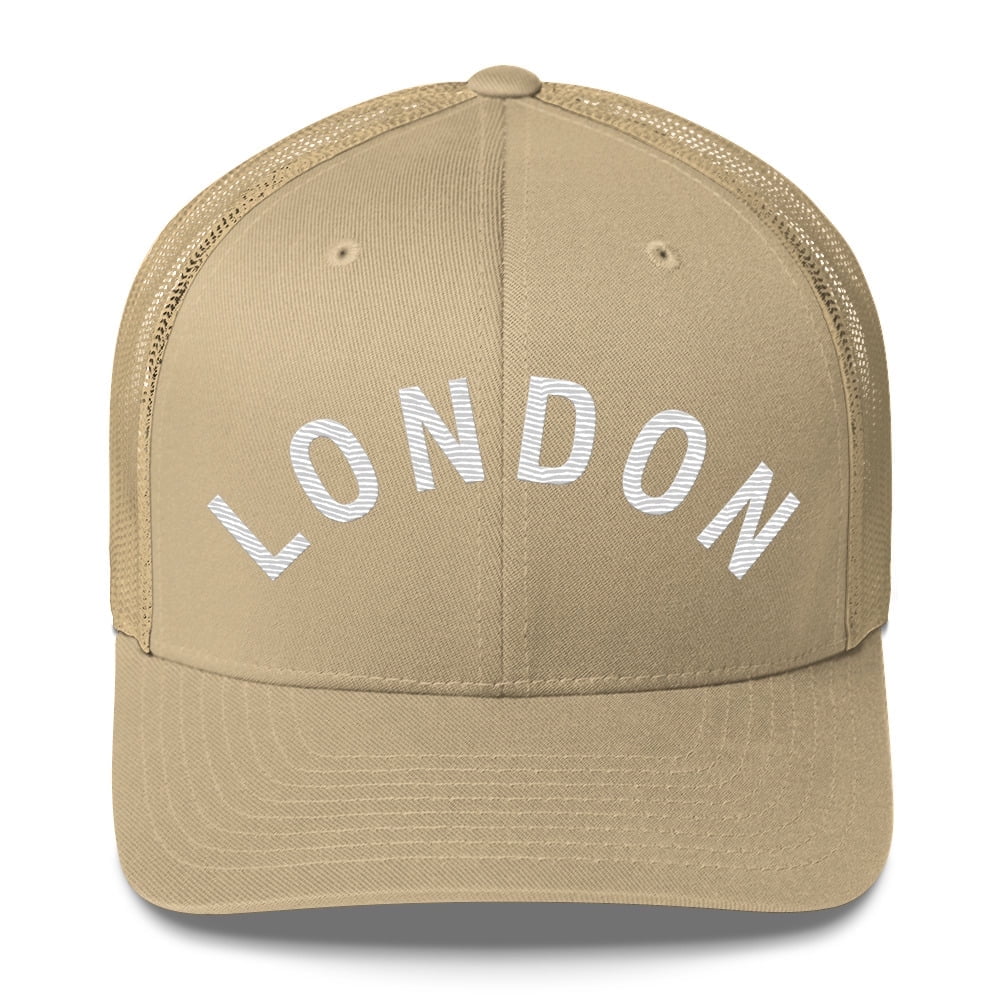 London Hat, Embroidered Trucker Hat Unisex Structured Hat, London Merch ...