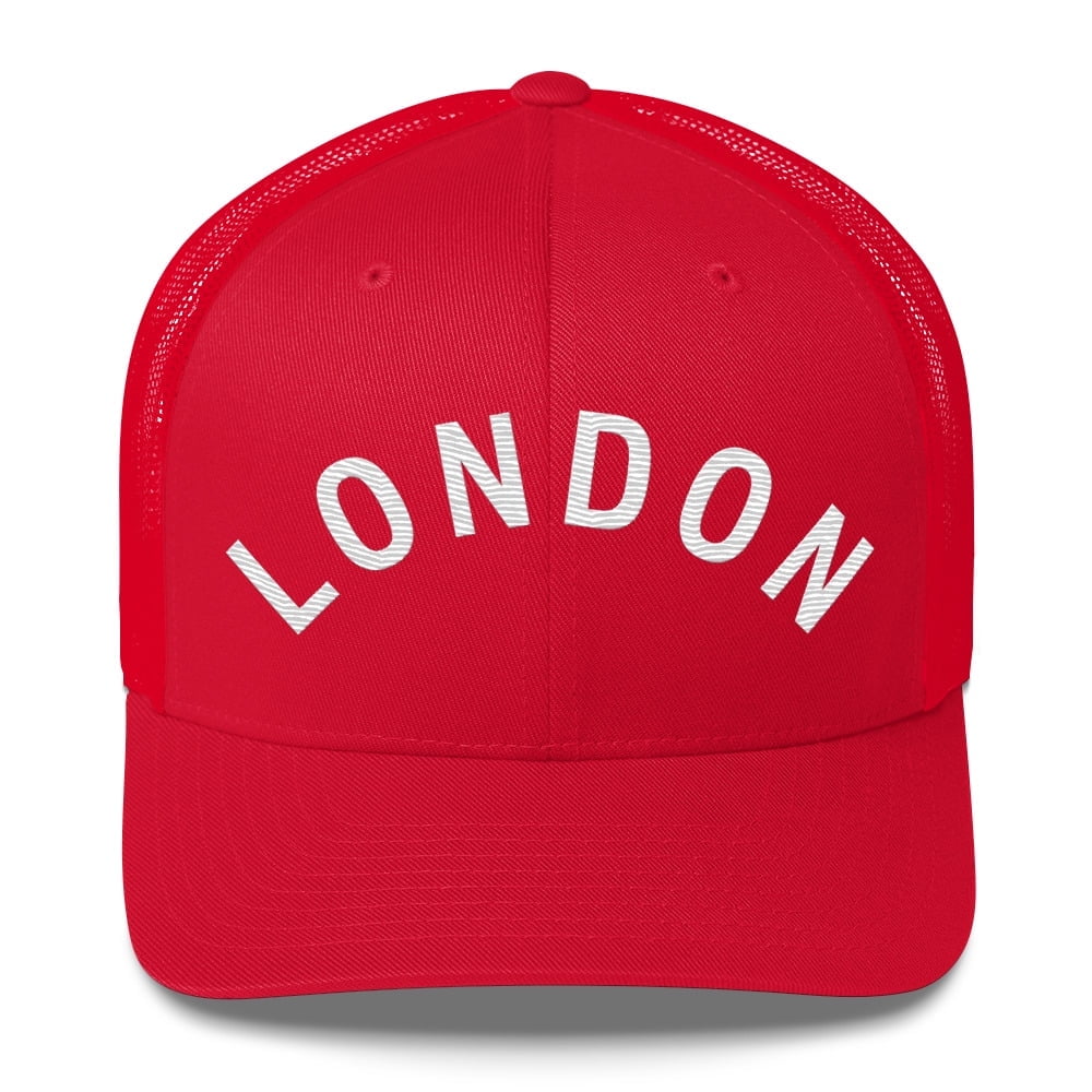 London Hat, Embroidered Trucker Hat Unisex Structured Hat, London Merch ...