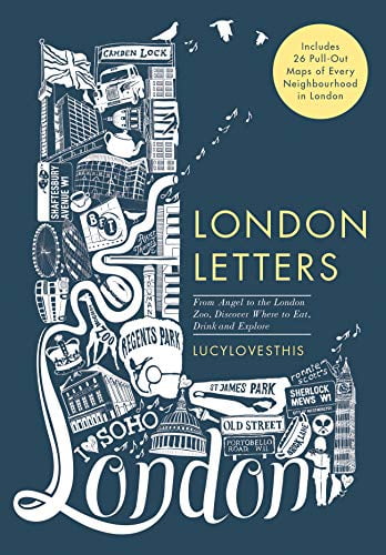 Pre-Owned London Letters: Featuring 26 Pull-Out Maps of Popular London ...