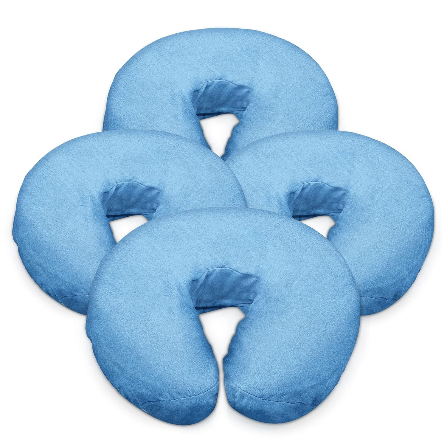 London Linens Pure Cotton Massage Face Cradle Head Foam Cover, Baby ...