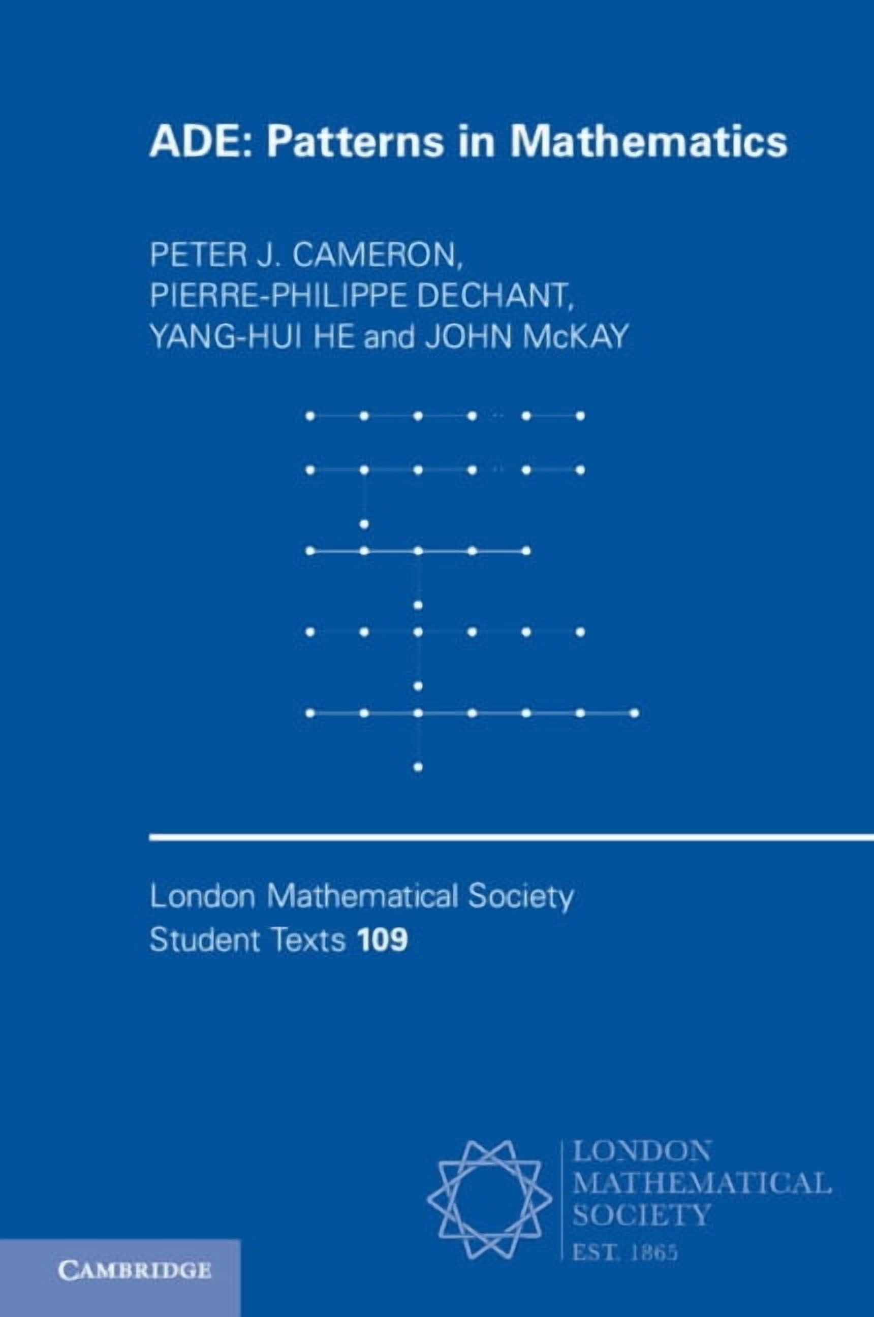 London Mathematical Society Student Text Ade, Book 109, (Paperback ...
