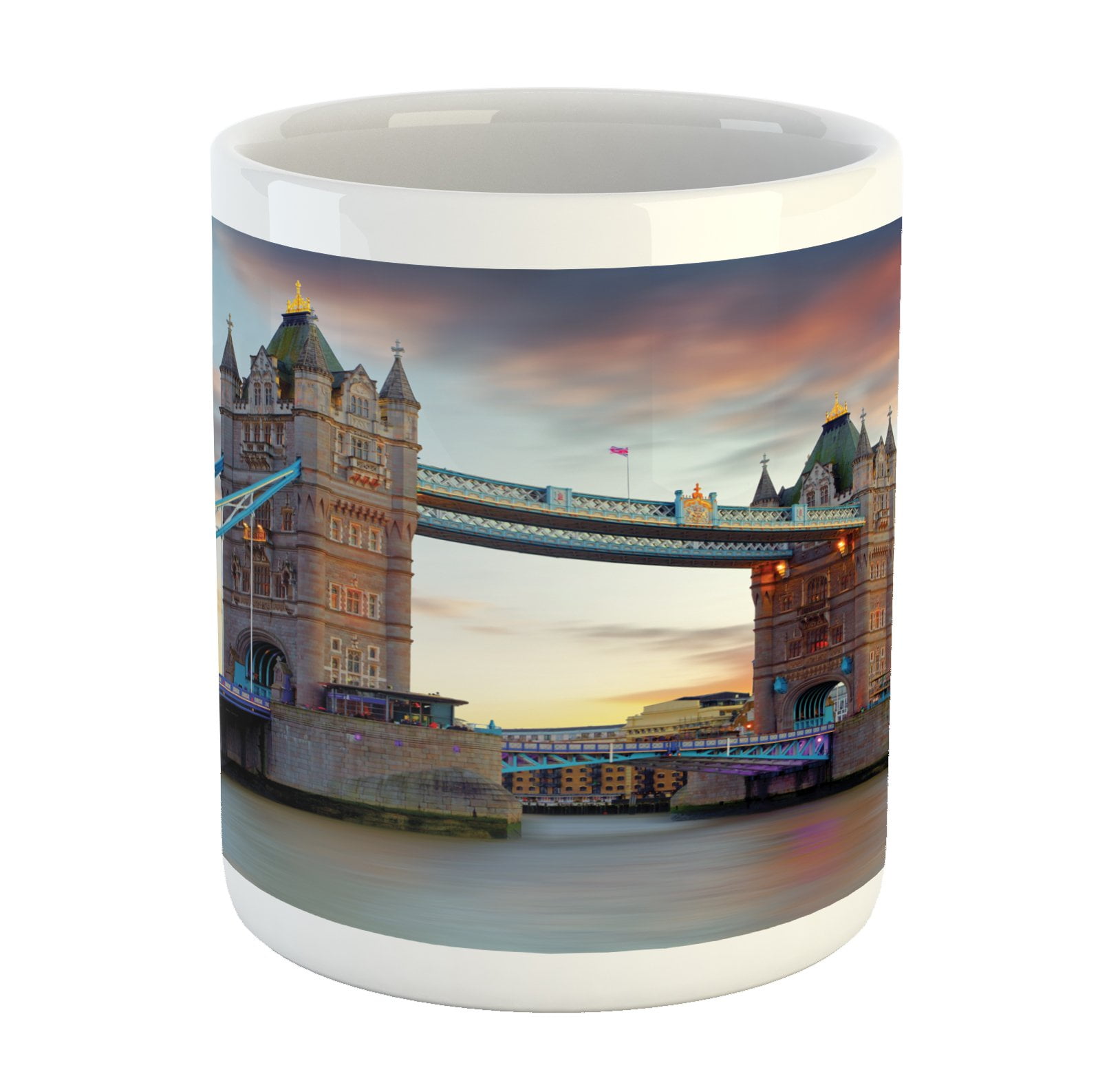 London Mug, Historic Old Tower Bridge London British Kingdom Skyline ...