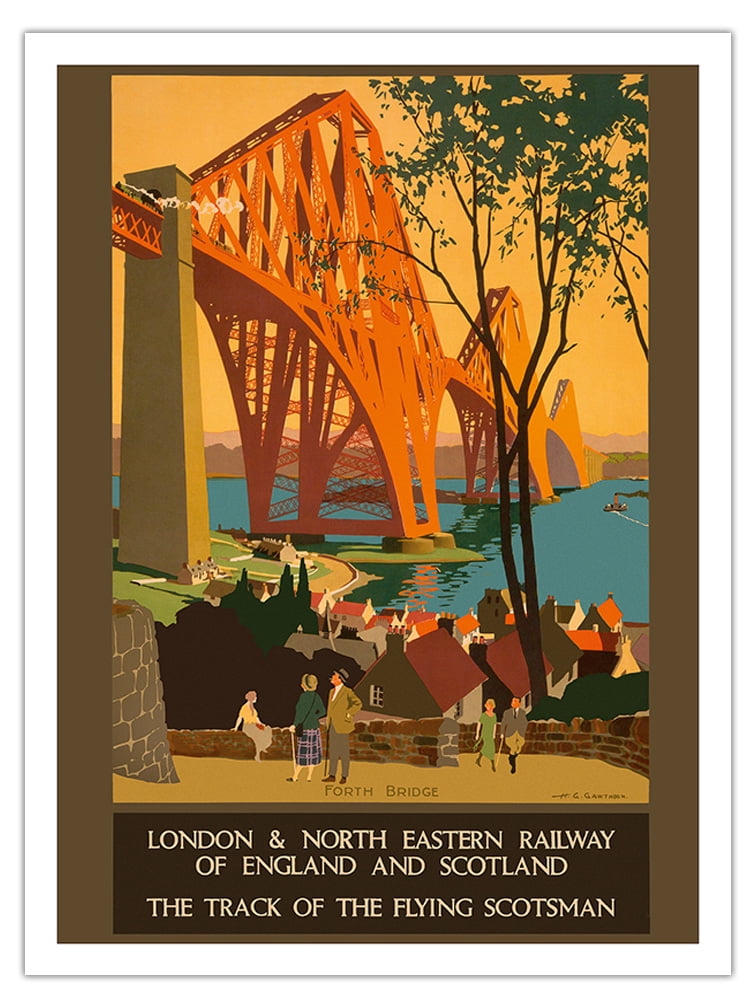 London and North Eastern Railway of England and Scotland - Forth Bridge ...