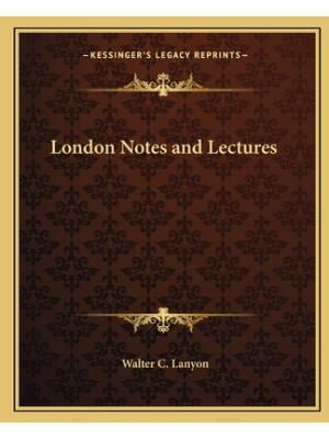 London Notes and Lectures - Walmart.com