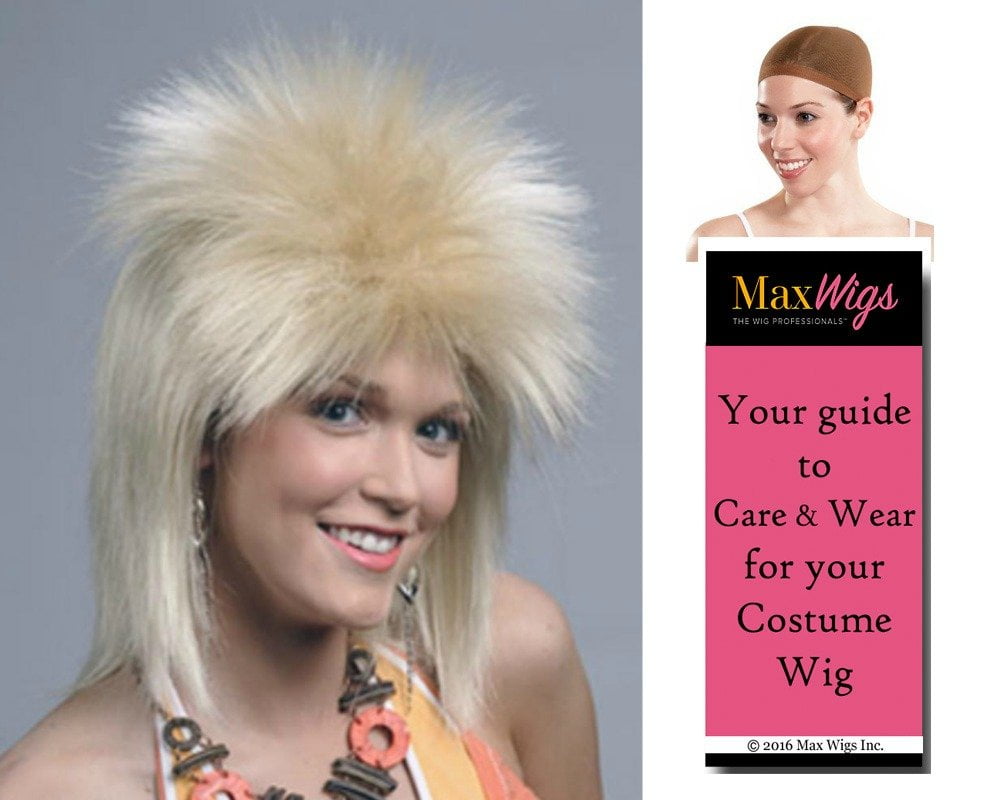 London Punk Rock color DEEP PURPLE - Enigma Wigs Ziggy Stardust Bowie Underground Bundle with ...