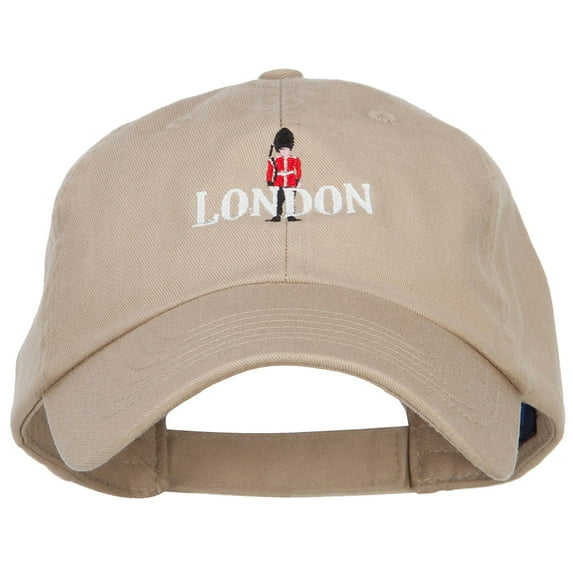 London Queen Guard Embroidered Pet Spun Cap - Khaki OSFM - Walmart.com