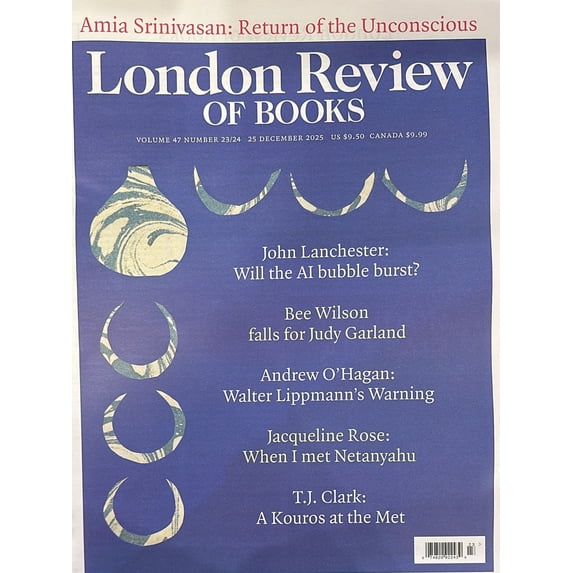 London Review Of Books Magazine 25 December 2025 - Walmart.com