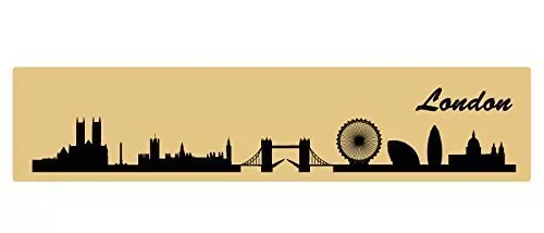 London Skyline Car Sticker Phone Decal Water Bottle Stickers Car Decals ...