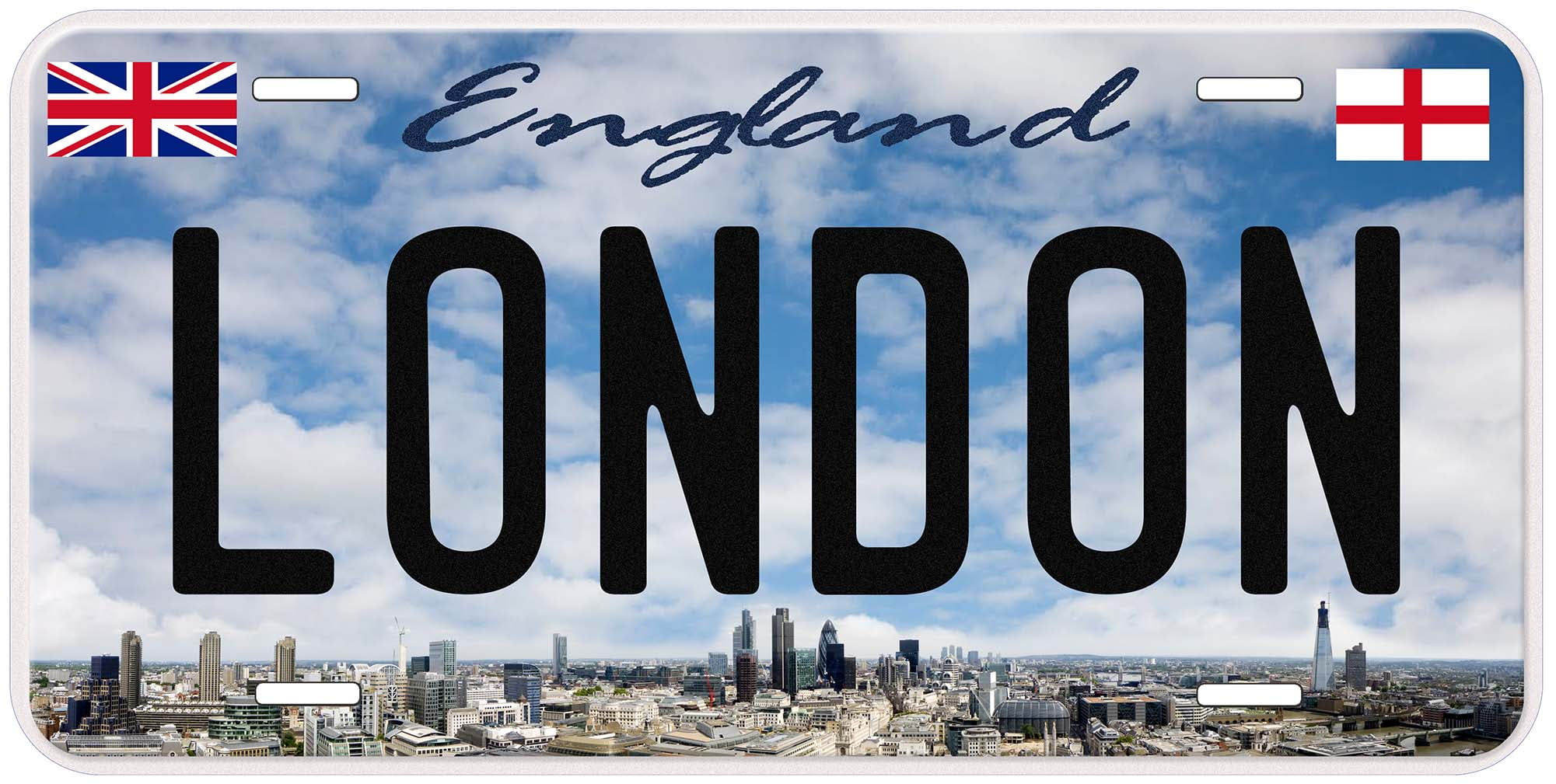 London TAG01 England Novelty Car Auto License Plate - Walmart.com